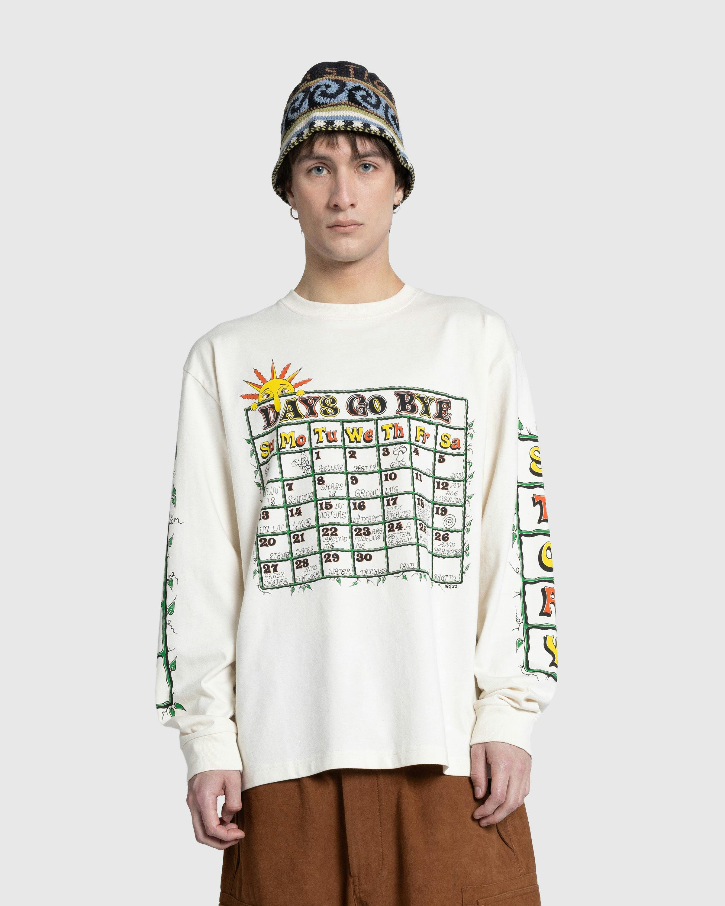 Story mfg. – Grateful Tee LS Ecru Days Go Bye | Highsnobiety Shop
