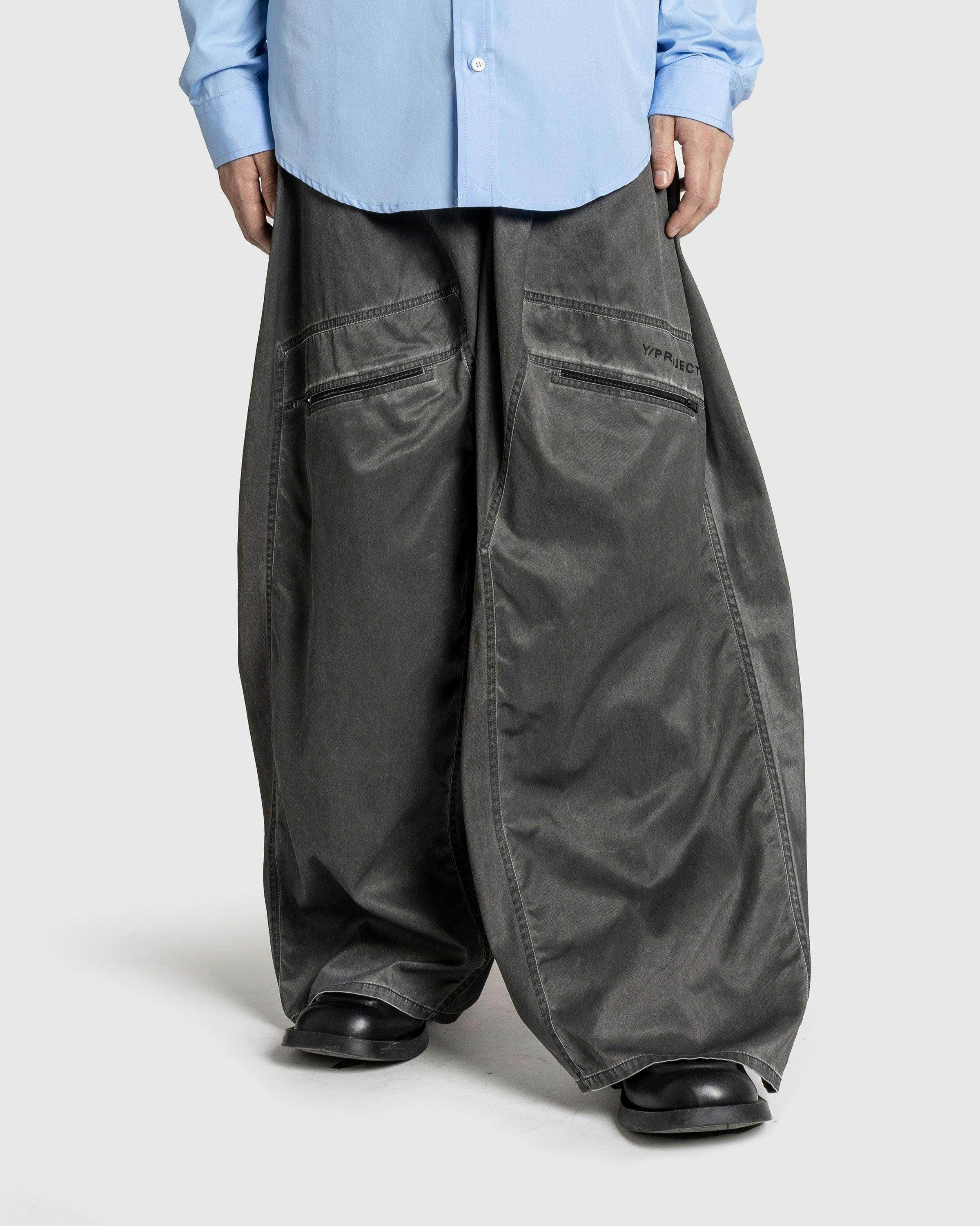 Y/Project – Pop-Up Pants Washed Black | Highsnobiety Shop