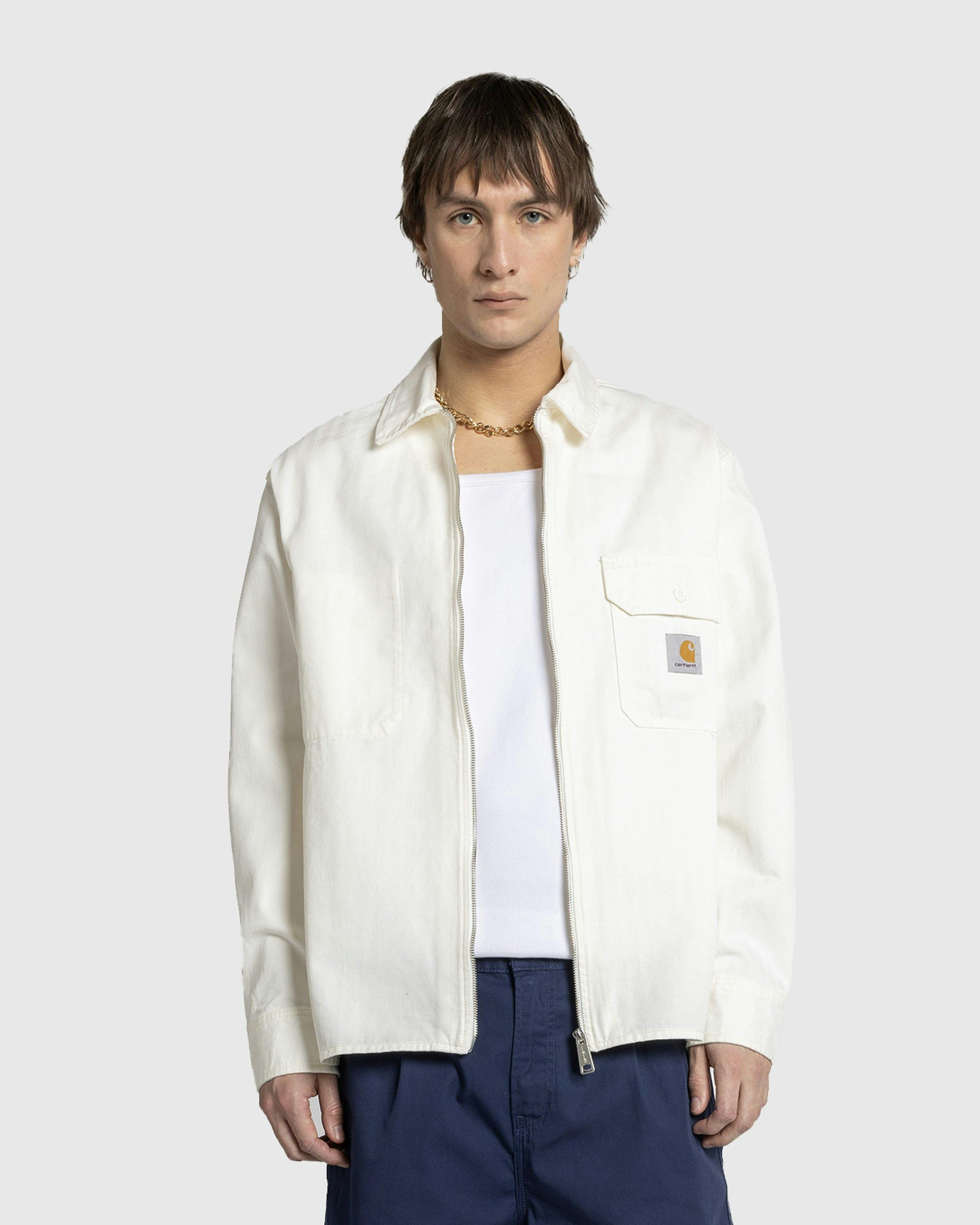 Carhartt WIP – Rainer Shirt Jacket Off-White/Rinsed | Highsnobiety Shop