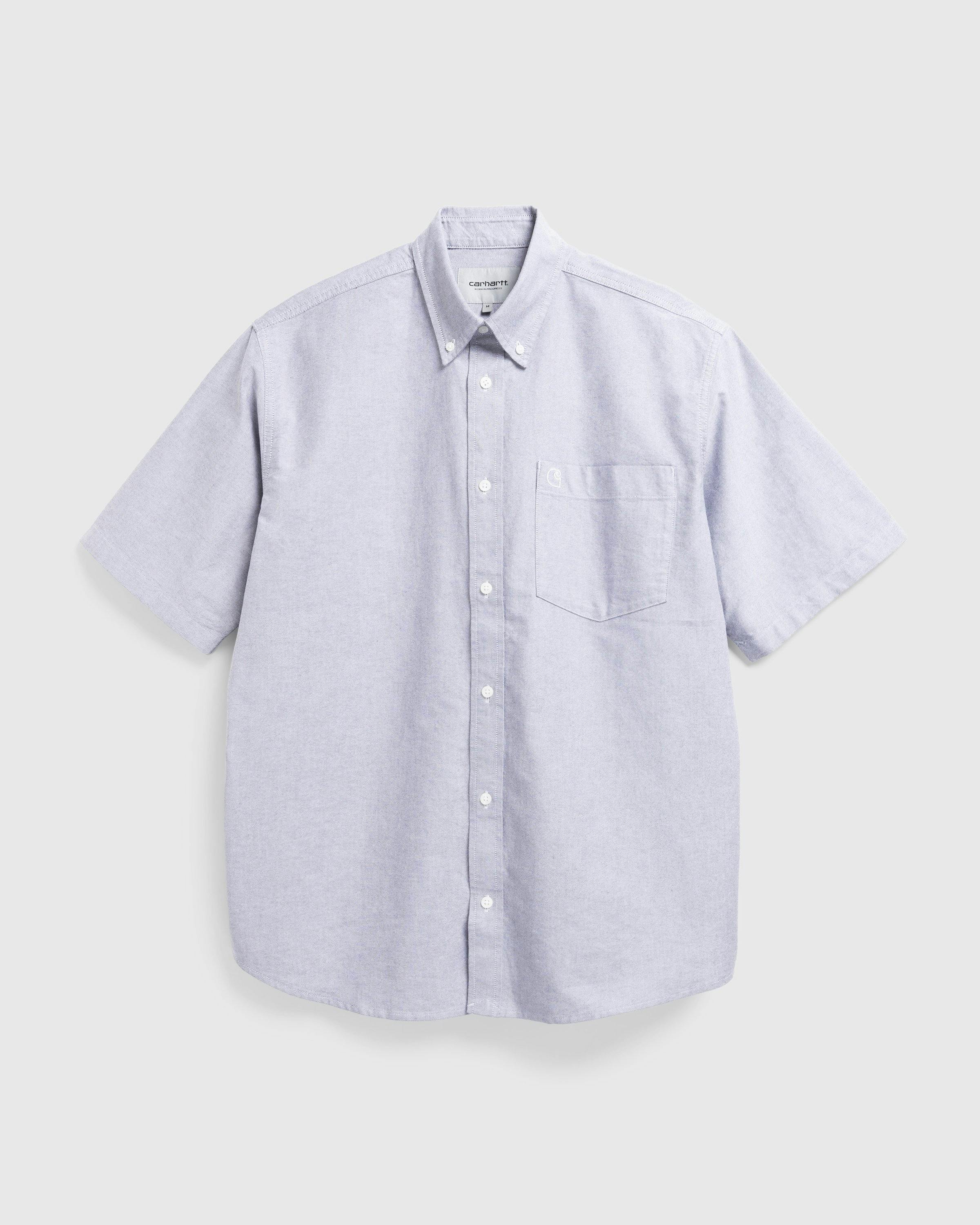 Carhartt WIP – S/S Braxton Shirt Charcoal/Wax | Highsnobiety Shop