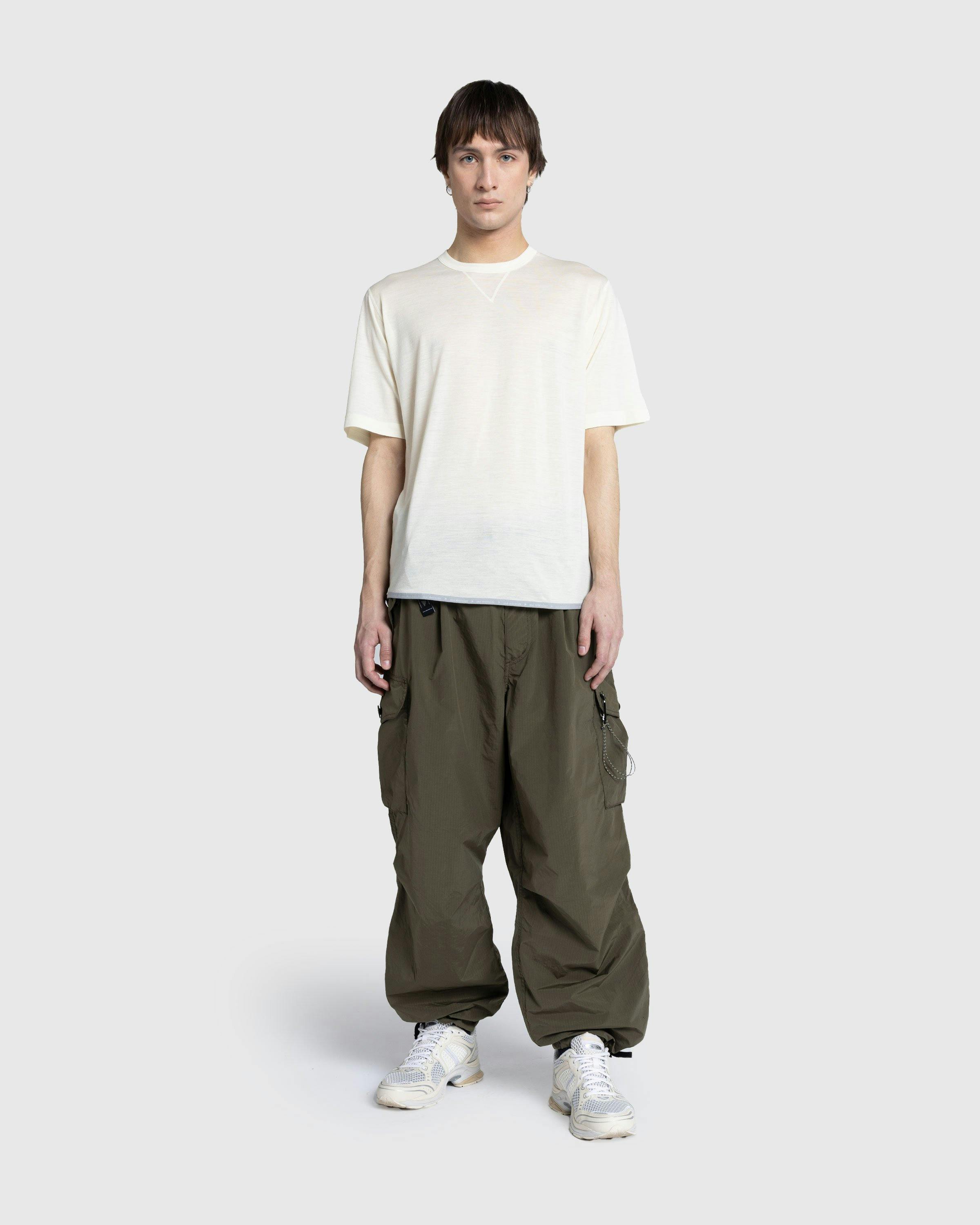 And Wander – Oversized Cargo Pants Khaki | Highsnobiety Shop