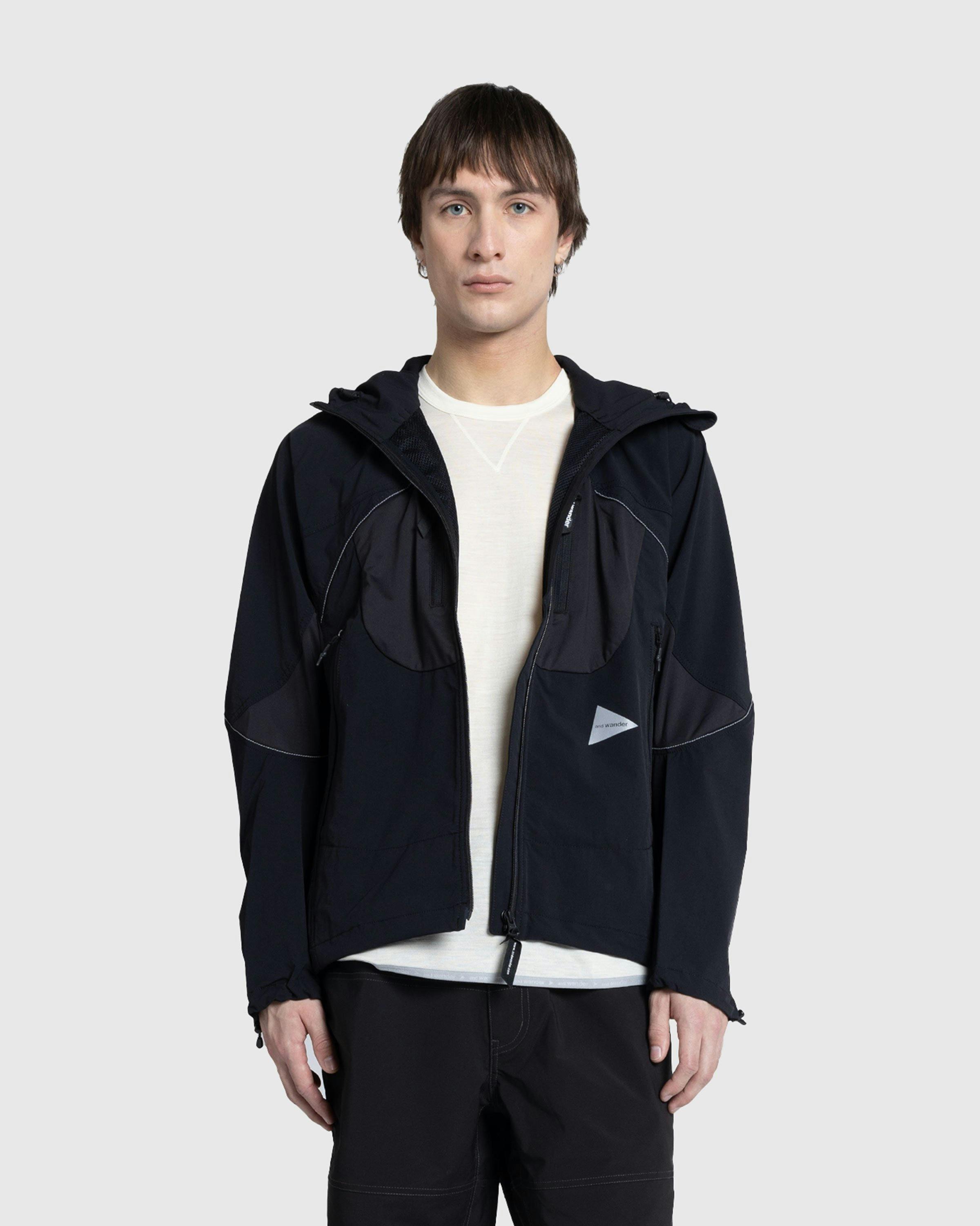 And Wander – Trek Jacket 3 Black | Highsnobiety Shop