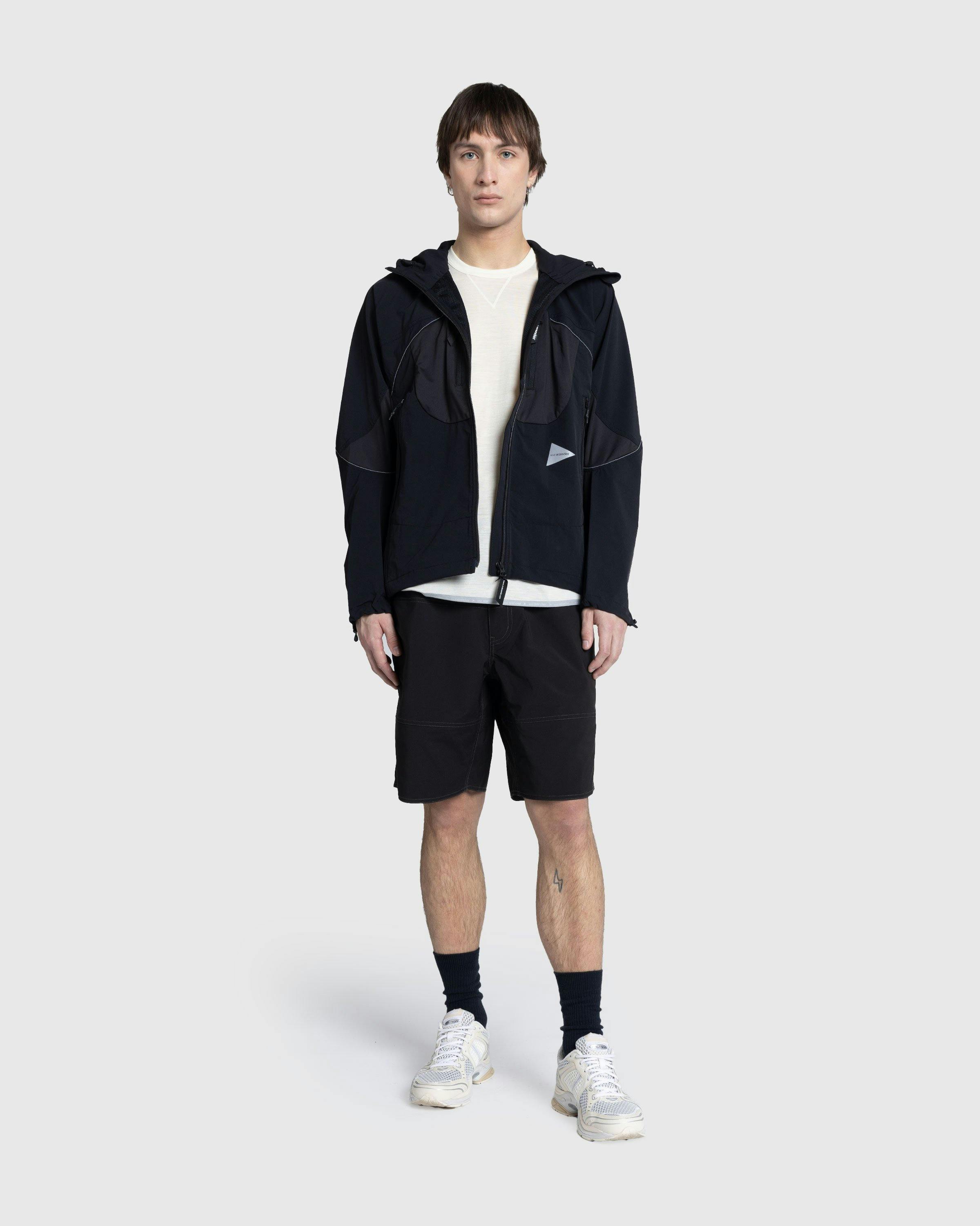 And Wander – Wave Shorts Black | Highsnobiety Shop