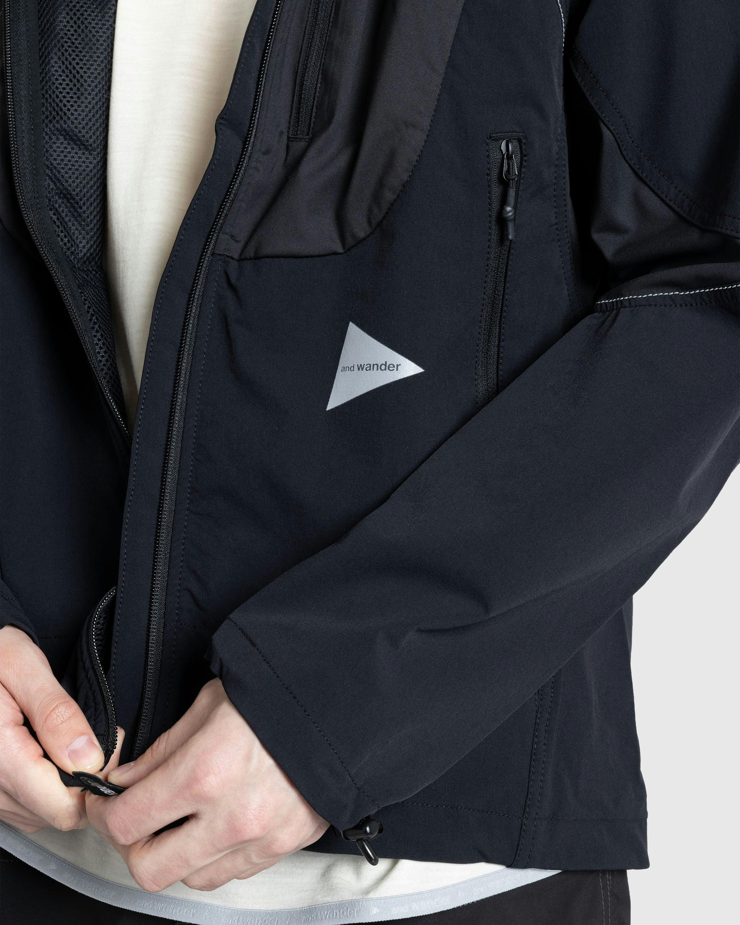 And Wander – Trek Jacket 3 Black | Highsnobiety Shop