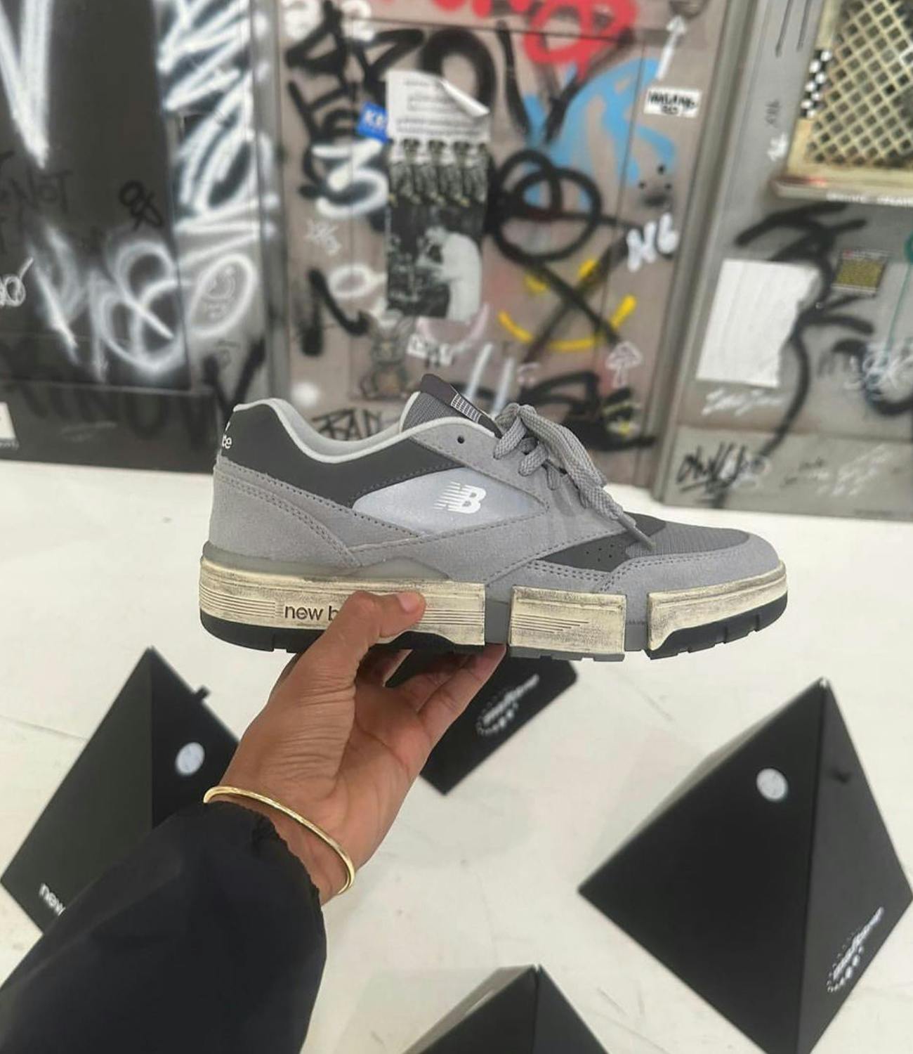 New Balance's MSFTSrep Skate Sneaker Is Too Chunky to Ollie