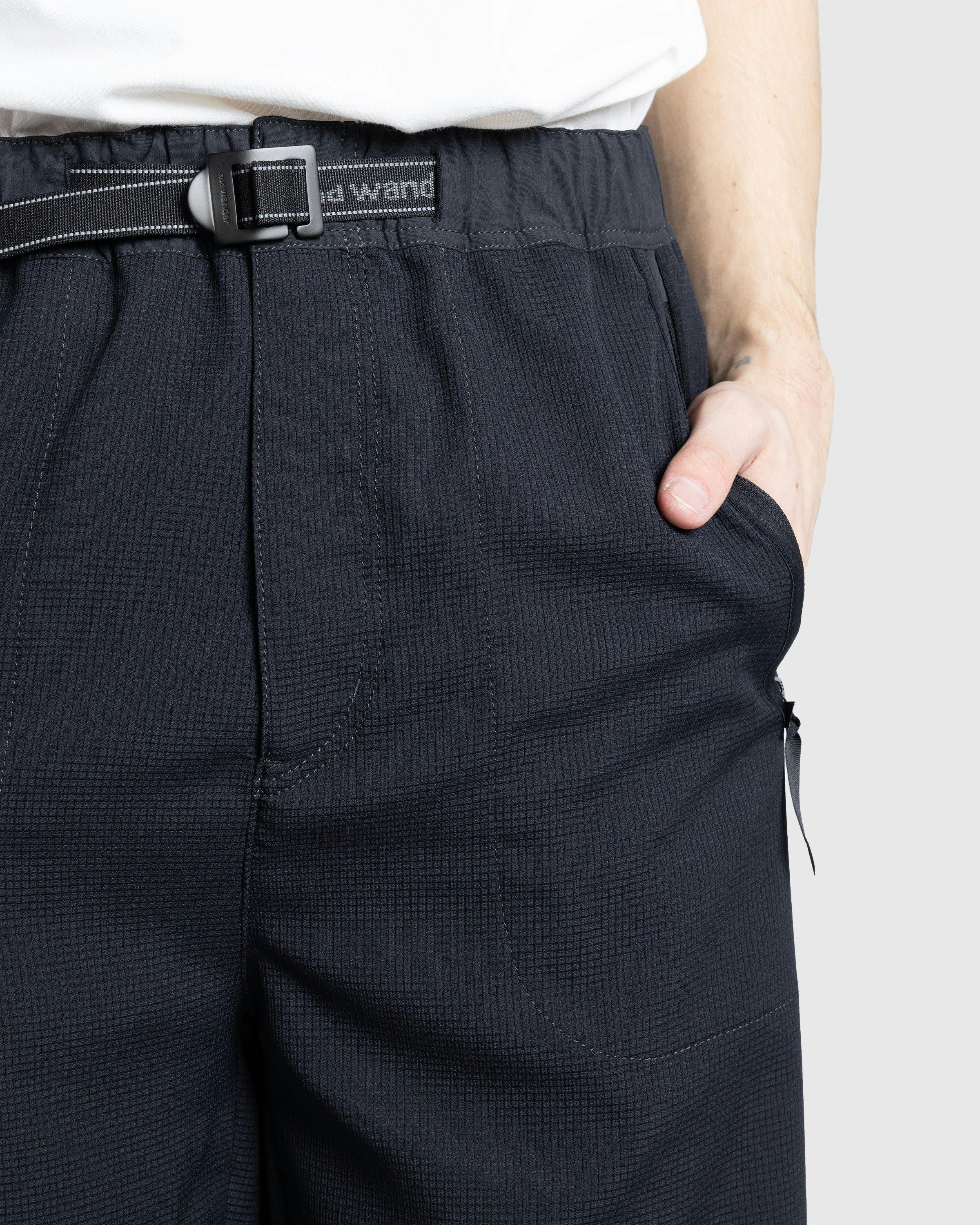 And Wander – Vent Pants Black | Highsnobiety Shop