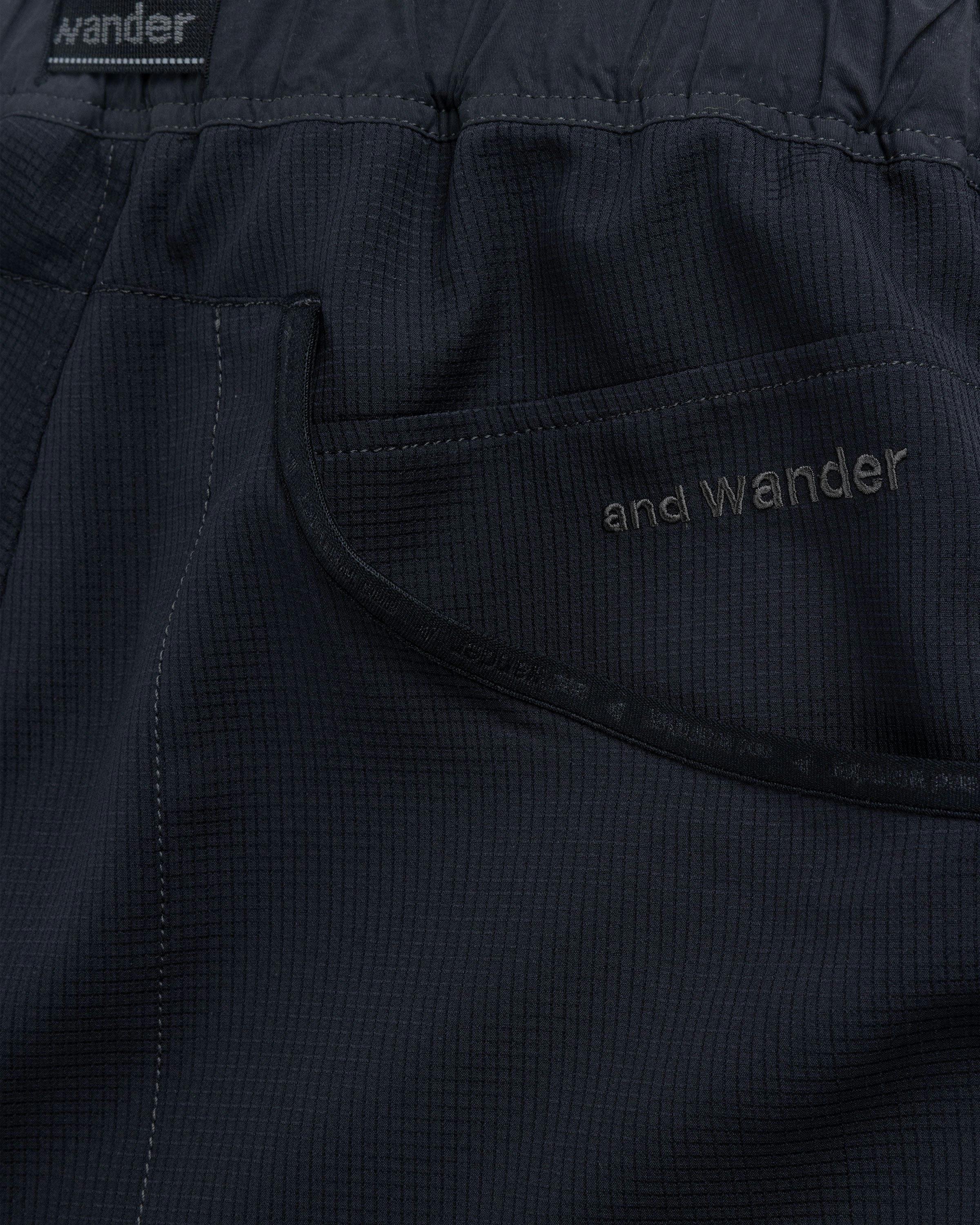 And Wander – Vent Pants Black | Highsnobiety Shop