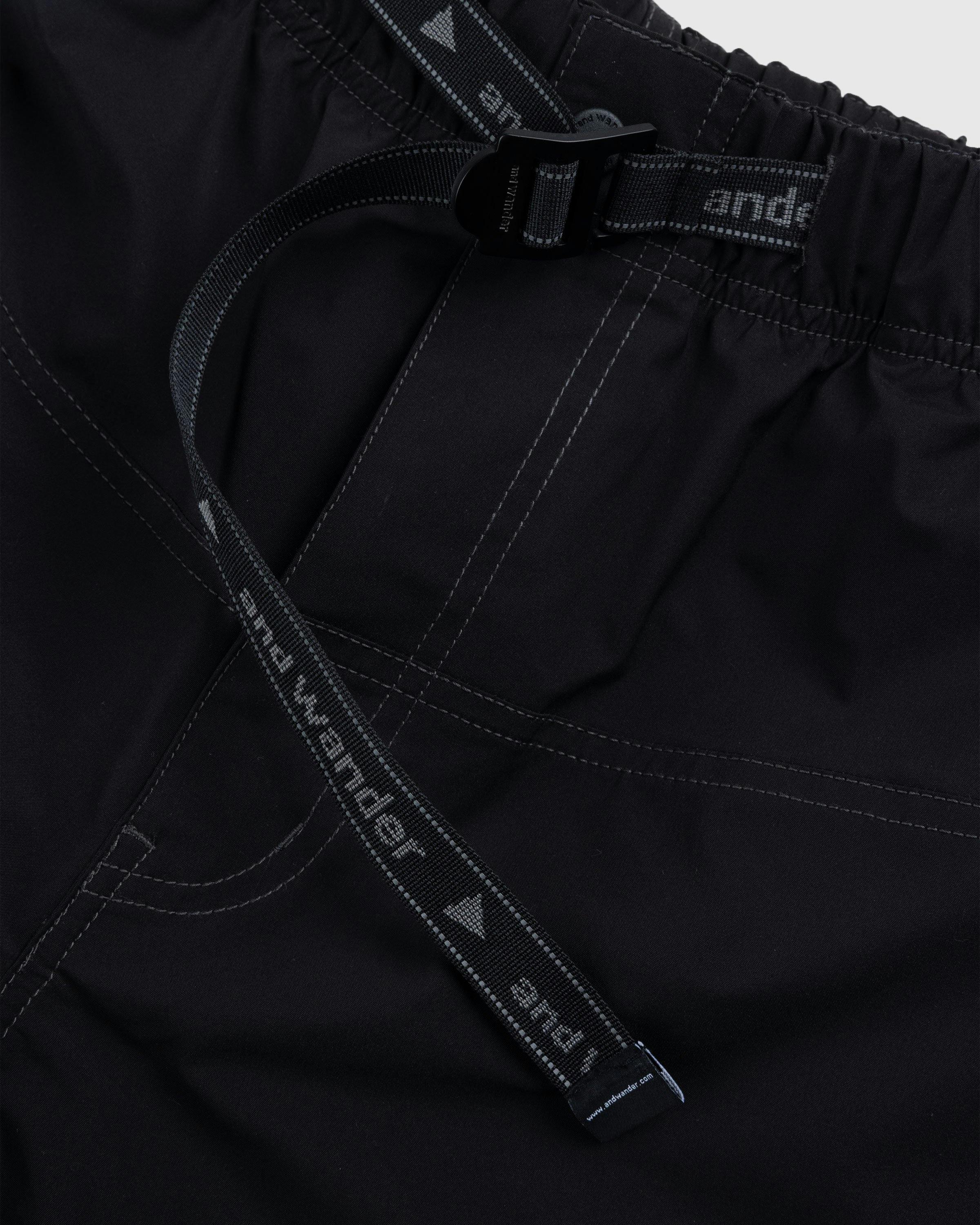 And Wander – Wave Shorts Black | Highsnobiety Shop