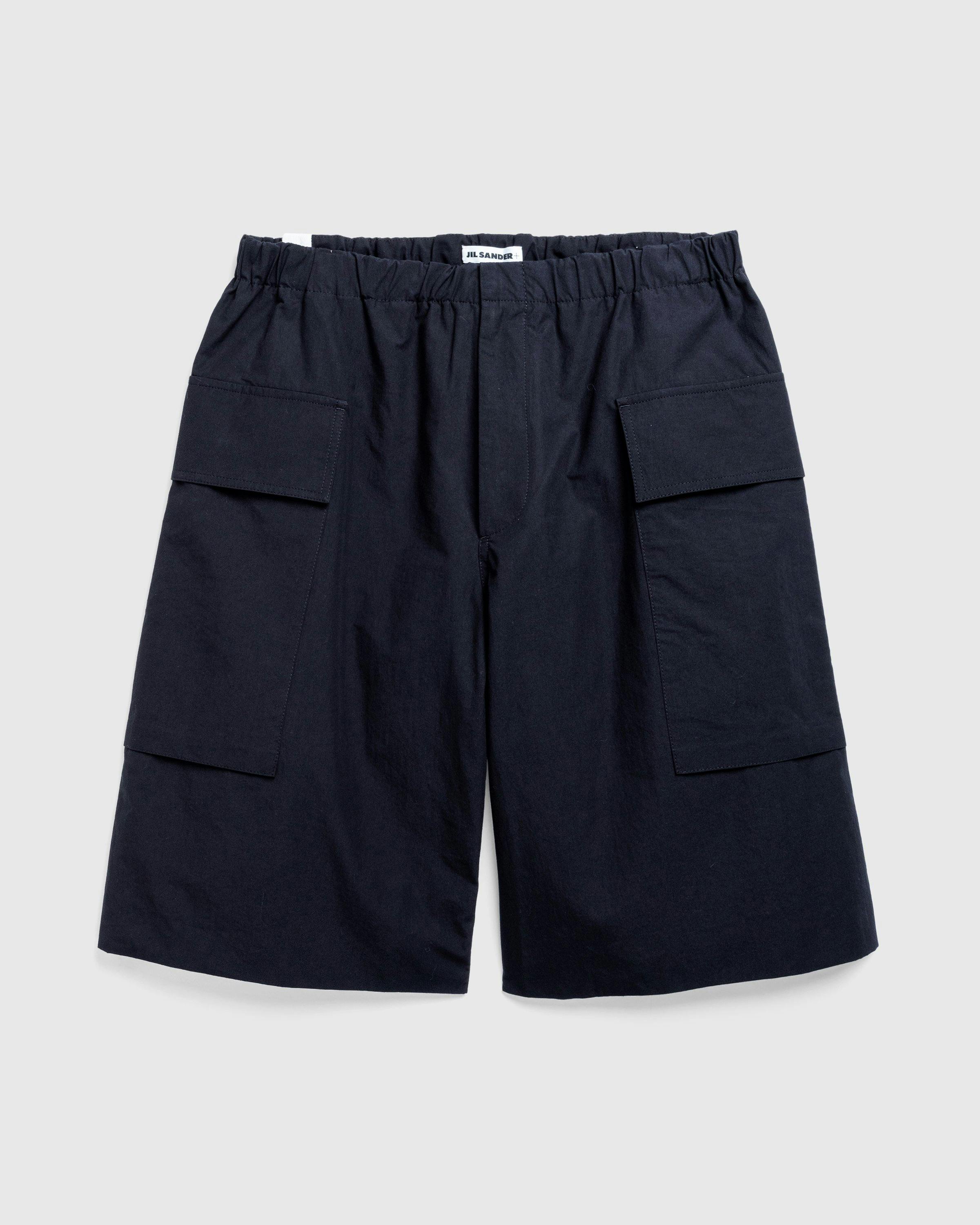 Jil Sander – Cotton Trouser Short Black | Highsnobiety Shop