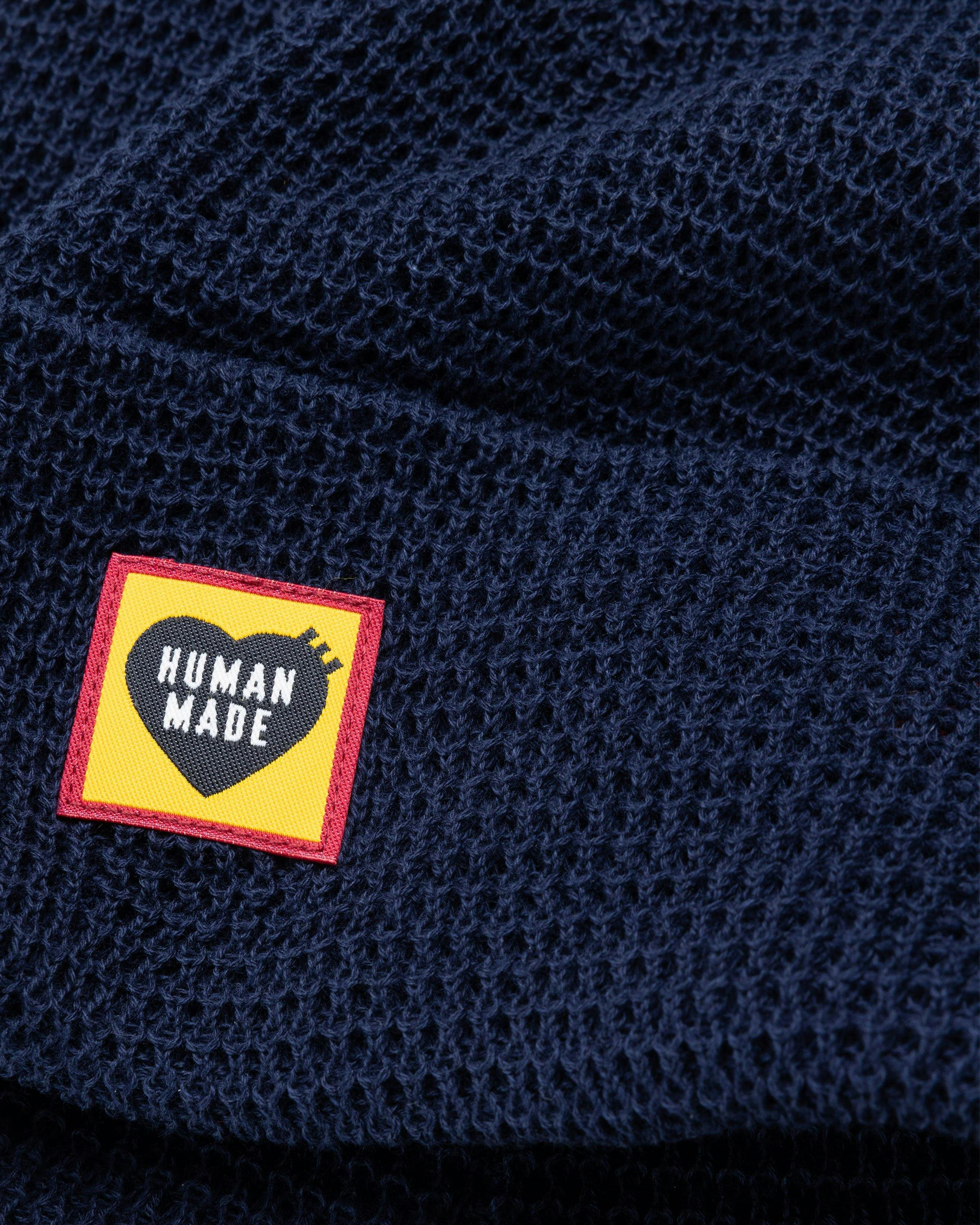 Human Made – Waffle Beanie Navy | Highsnobiety Shop