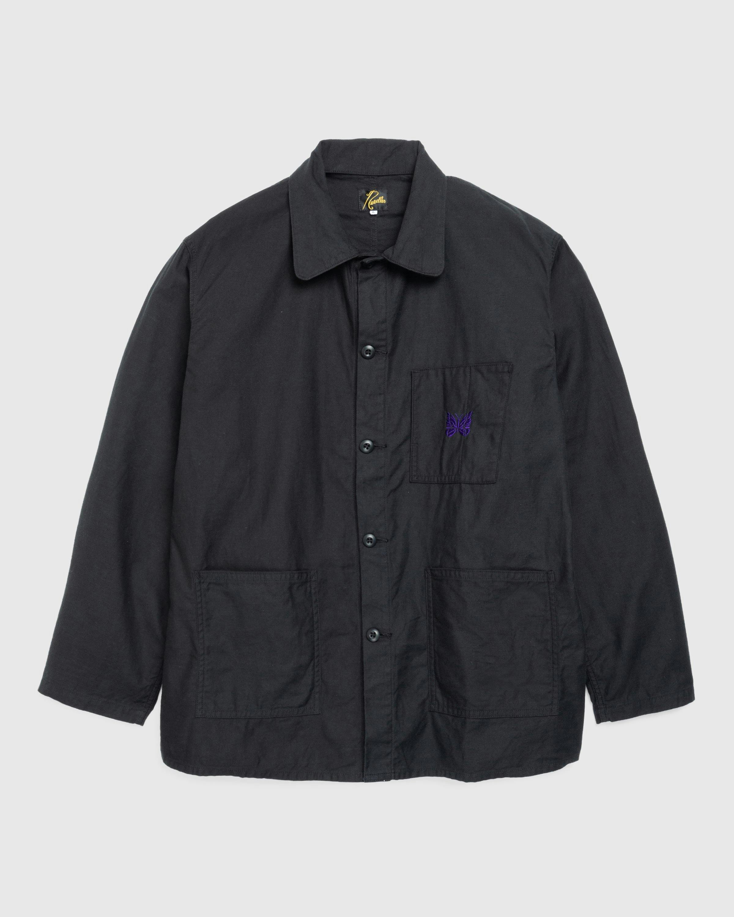 Needles – D.N. Coverall Back Sateen Black | Highsnobiety Shop