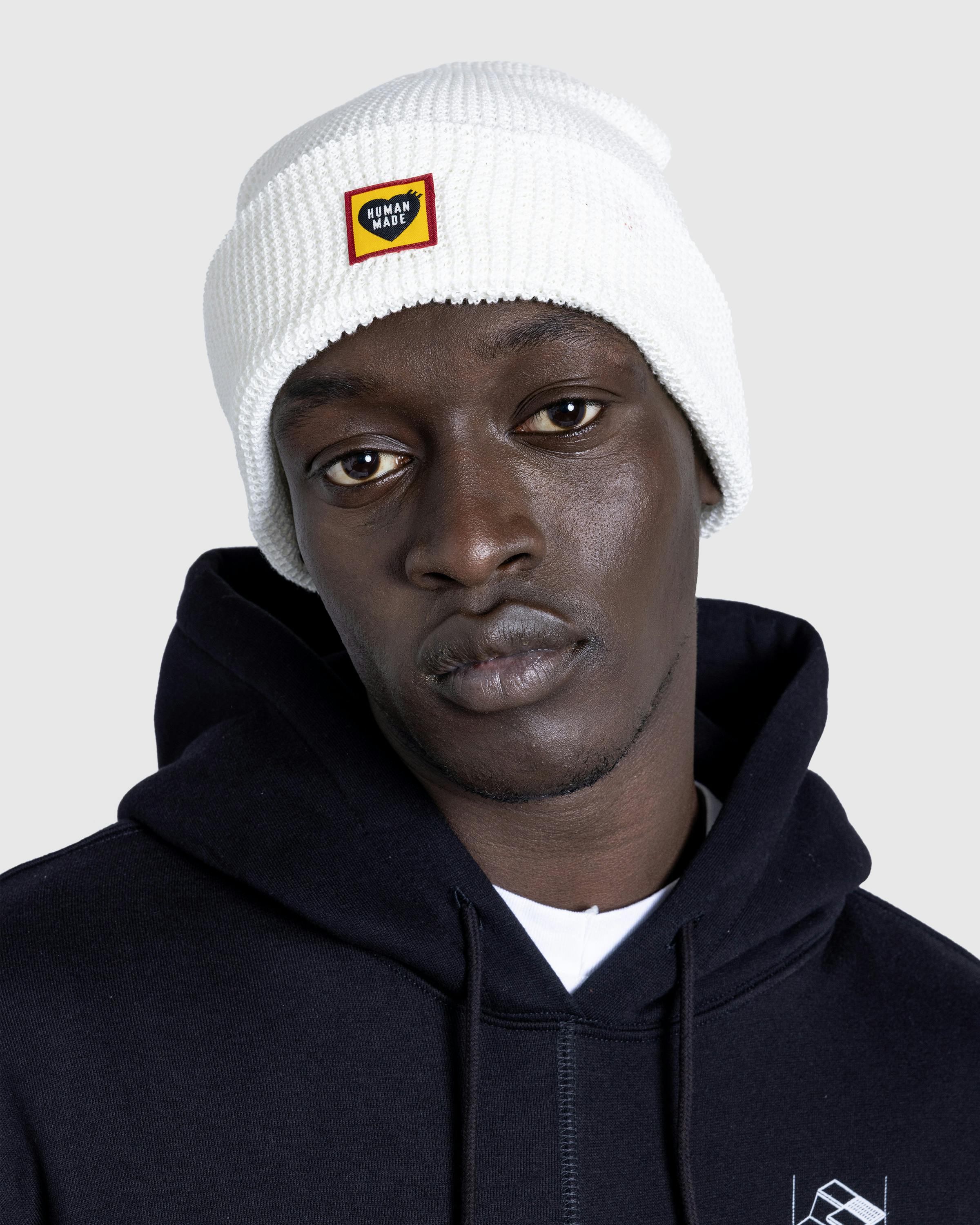 Human Made – Waffle Beanie White | Highsnobiety Shop
