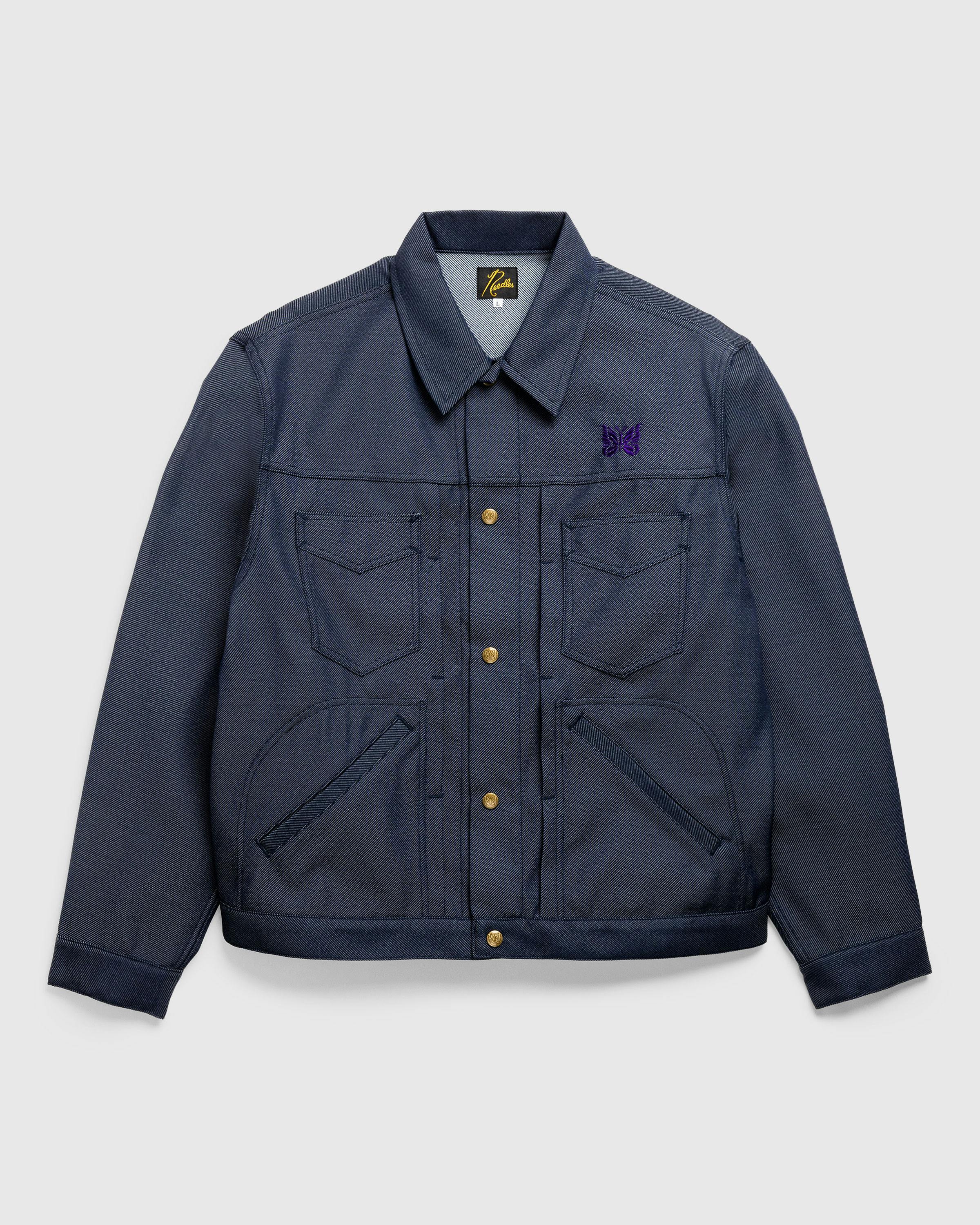 Needles – Penny Jean Jacket Poly Twill Navy | Highsnobiety Shop