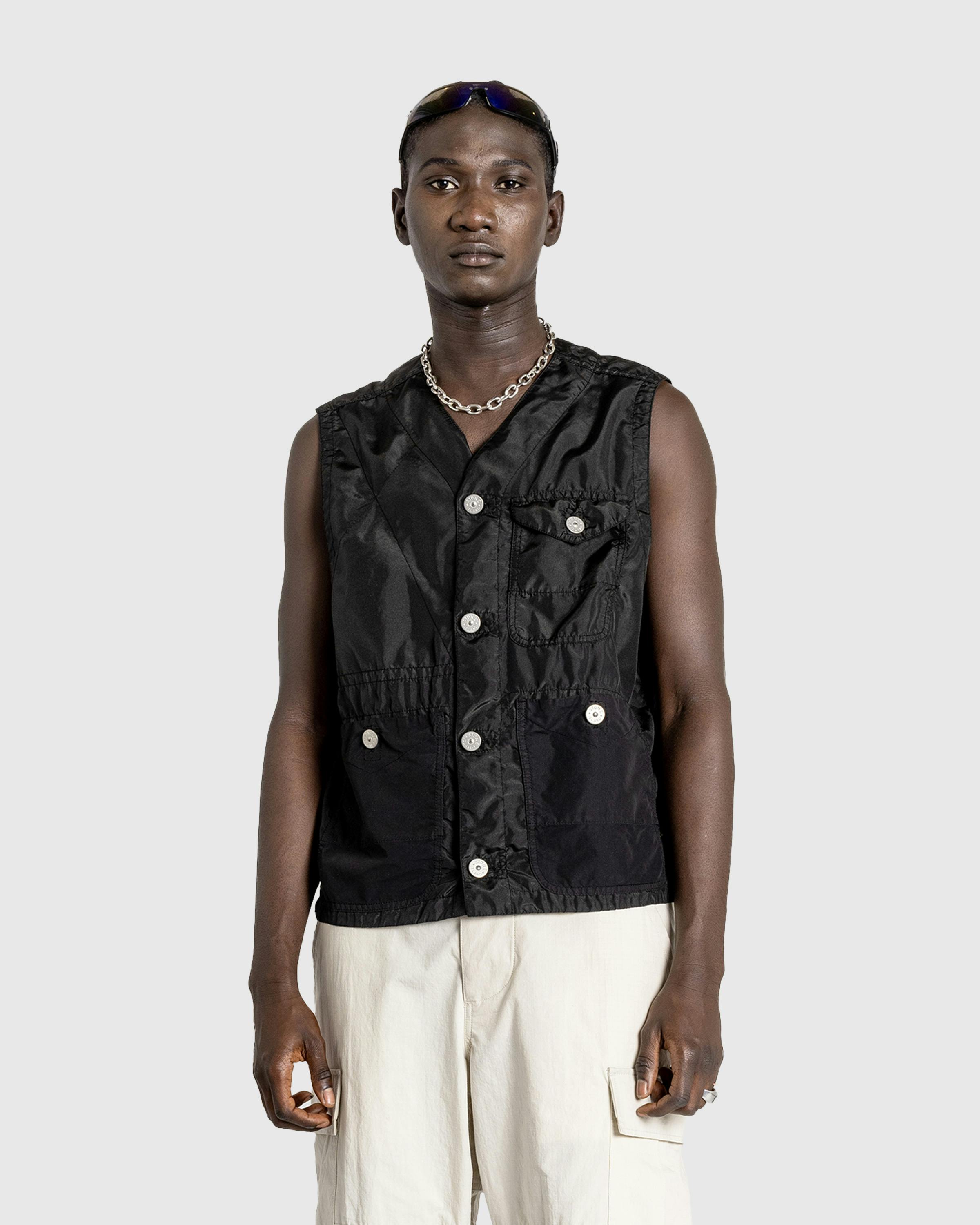 Stone Island – Garment-Dyed Vest Black | Highsnobiety Shop