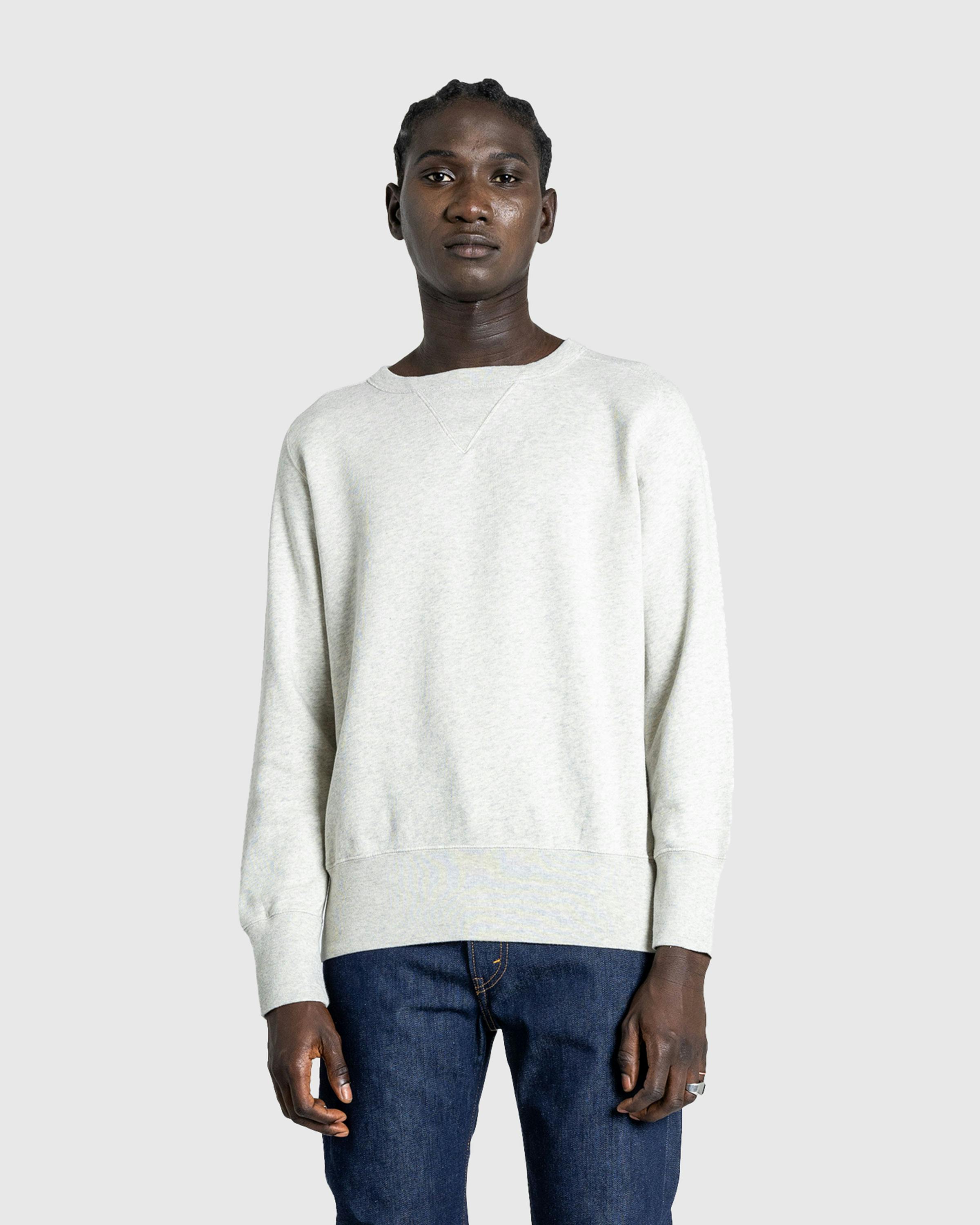 Levi's – Bay Meadows Crewneck Sweatshirt Oatmeal Mele | Highsnobiety Shop
