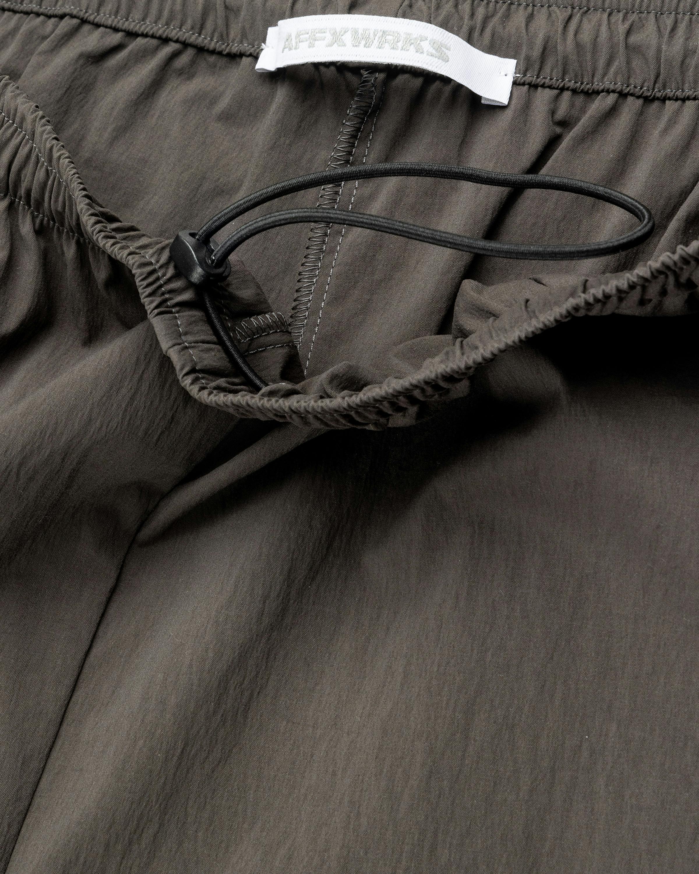 AFFXWRKS – Flex Shorts Shale Brown | Highsnobiety Shop