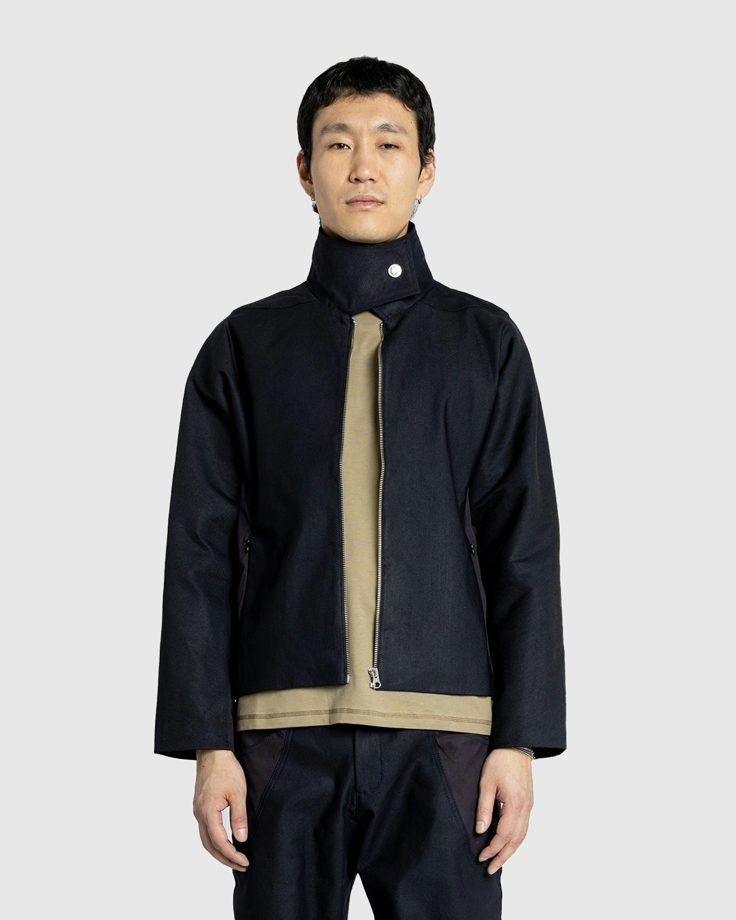 AFFXWRKS – Forge Jacket Coated Black/Deep Purple | Highsnobiety Shop