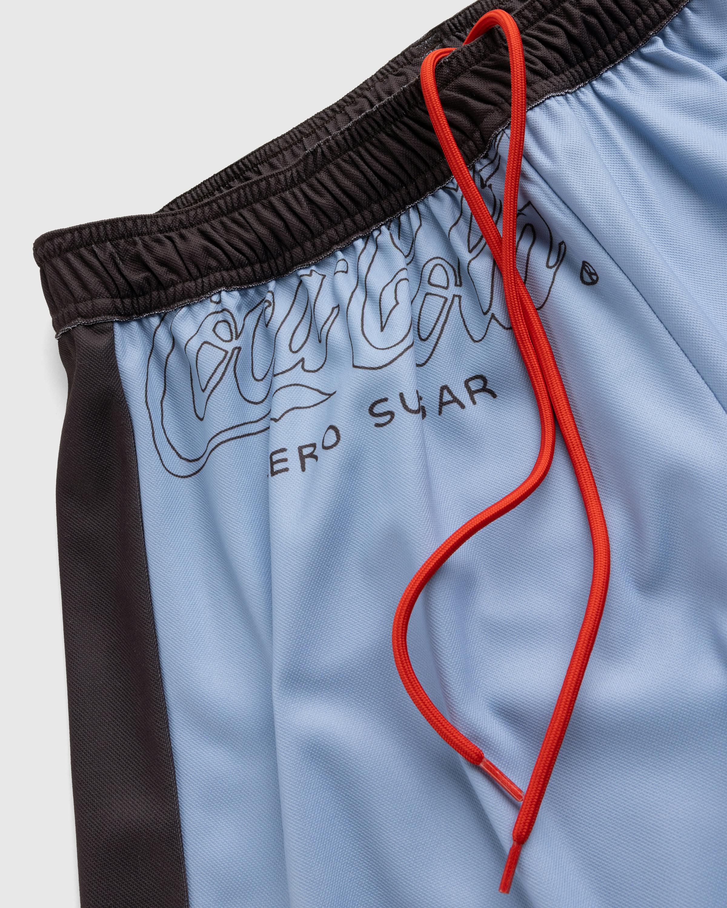 Highsnobiety x Coca-Cola Zero Sugar – Football Shorts Blue ...
