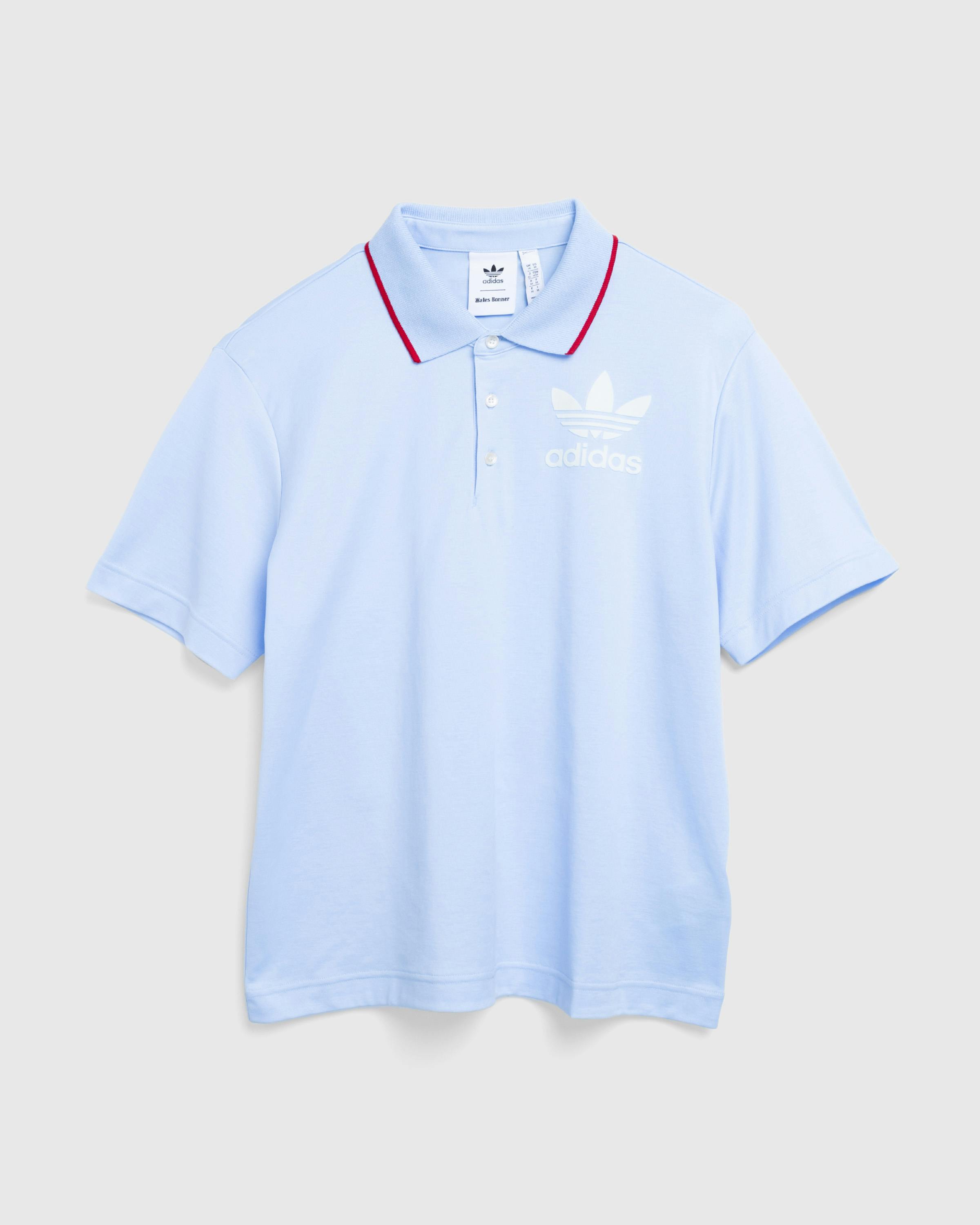 Adidas x Wales Bonner – S/S Polo Glow Blue | Highsnobiety Shop
