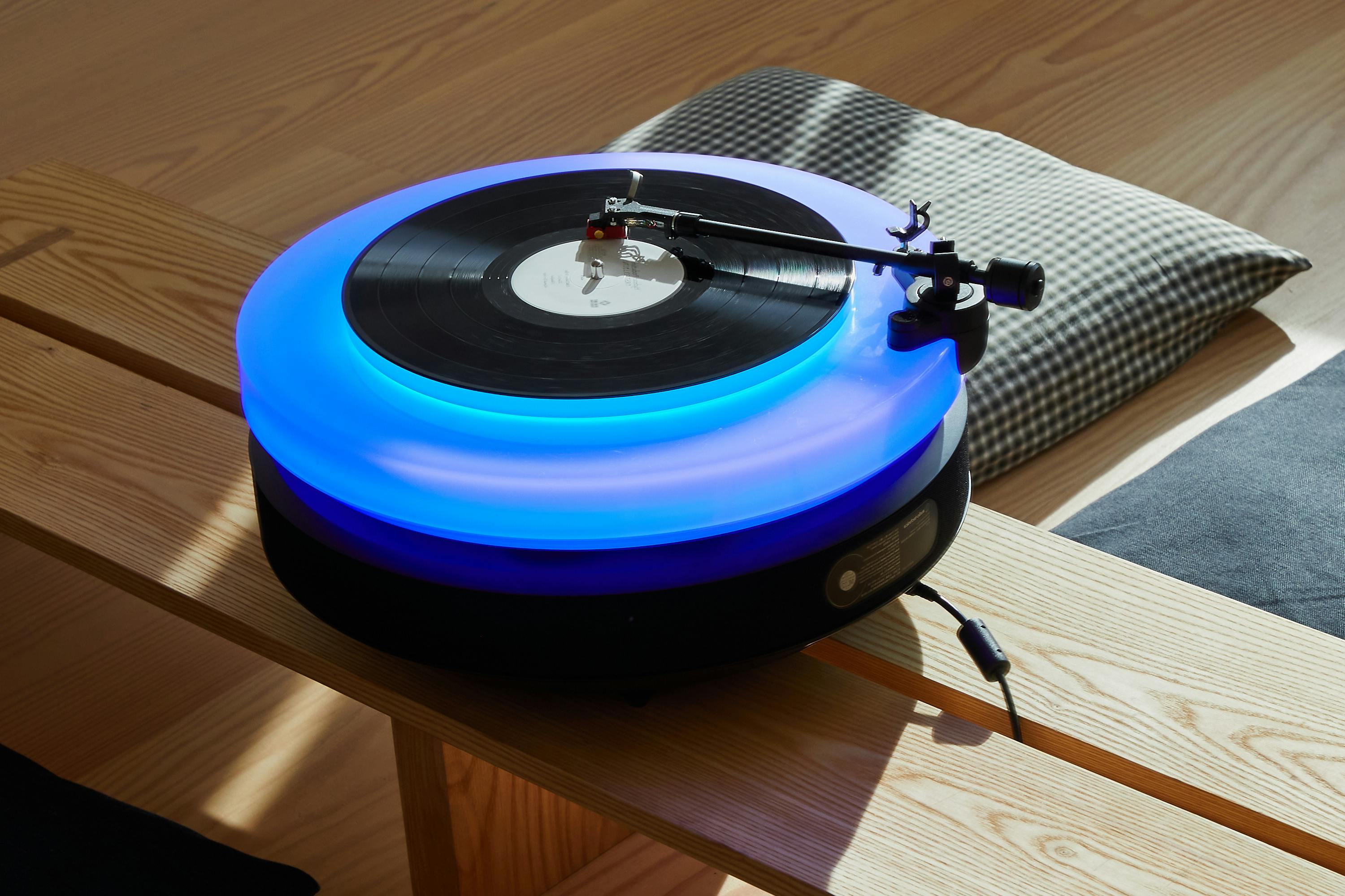 Audio-Technica's Hotaru Turntable Turns Music Into Light