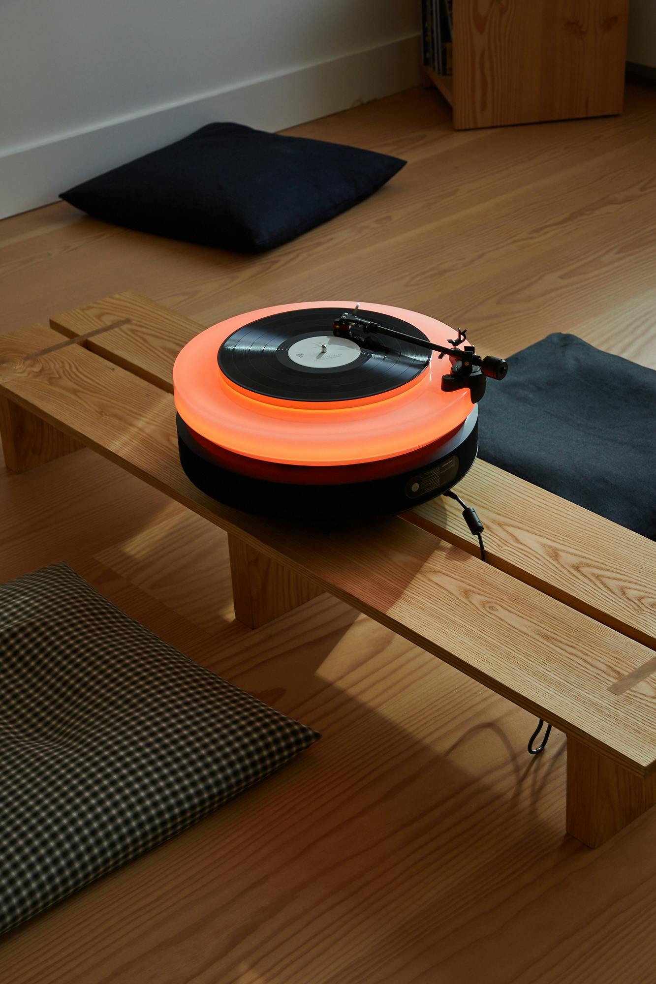 Audio-Technica's Hotaru Turntable Turns Music Into Light
