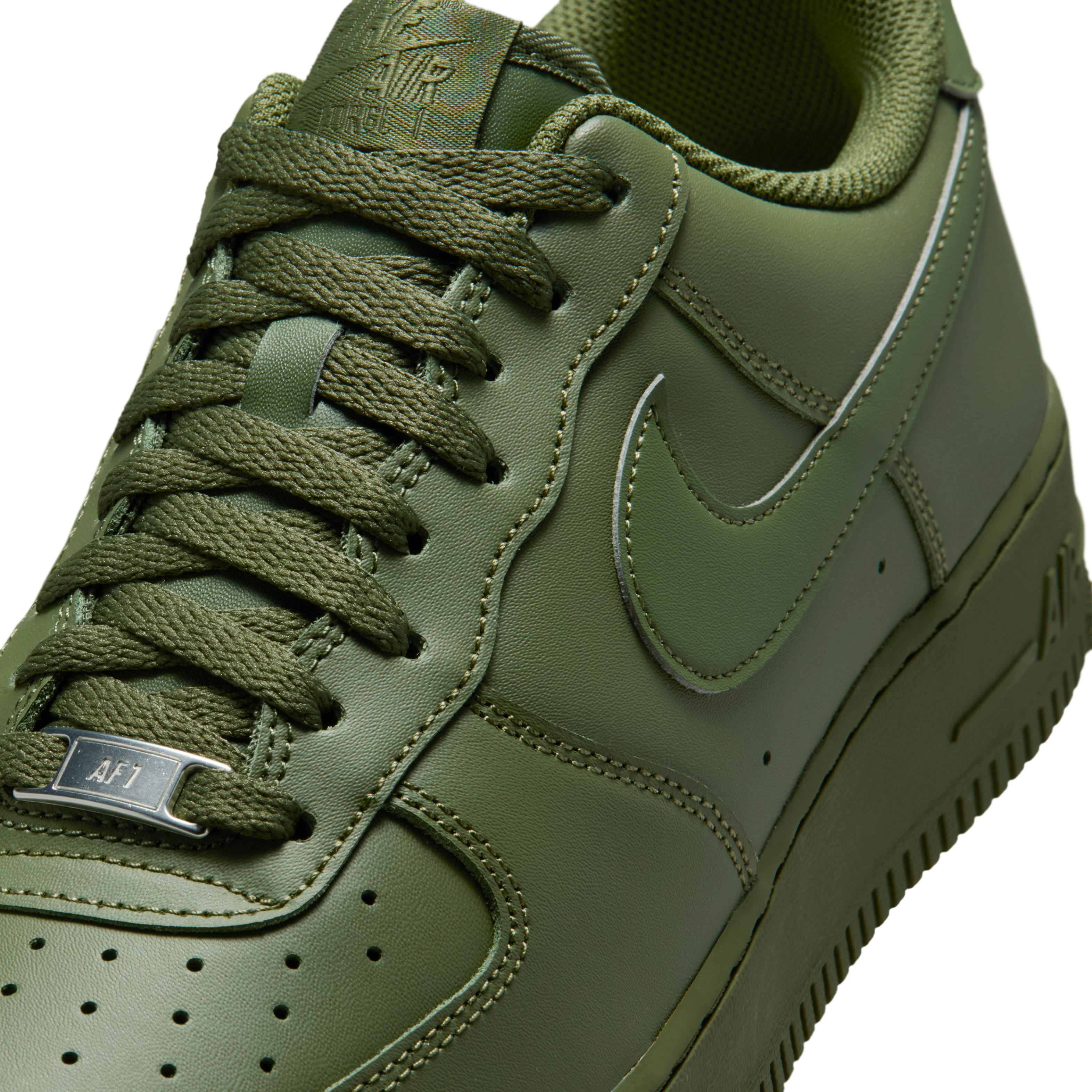 Nike's Clean Air Force 1 "Army Olive" Is Tonally Perfect
