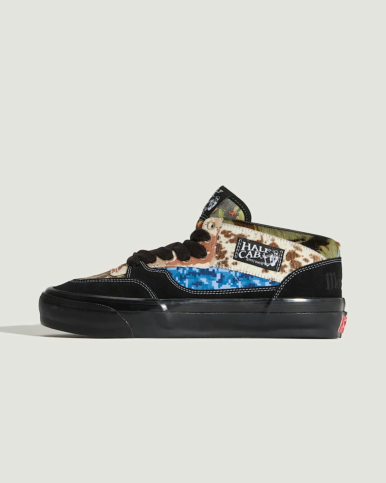 Vans’ Crazy Half Cab Shoe Is a Bold Busy Body