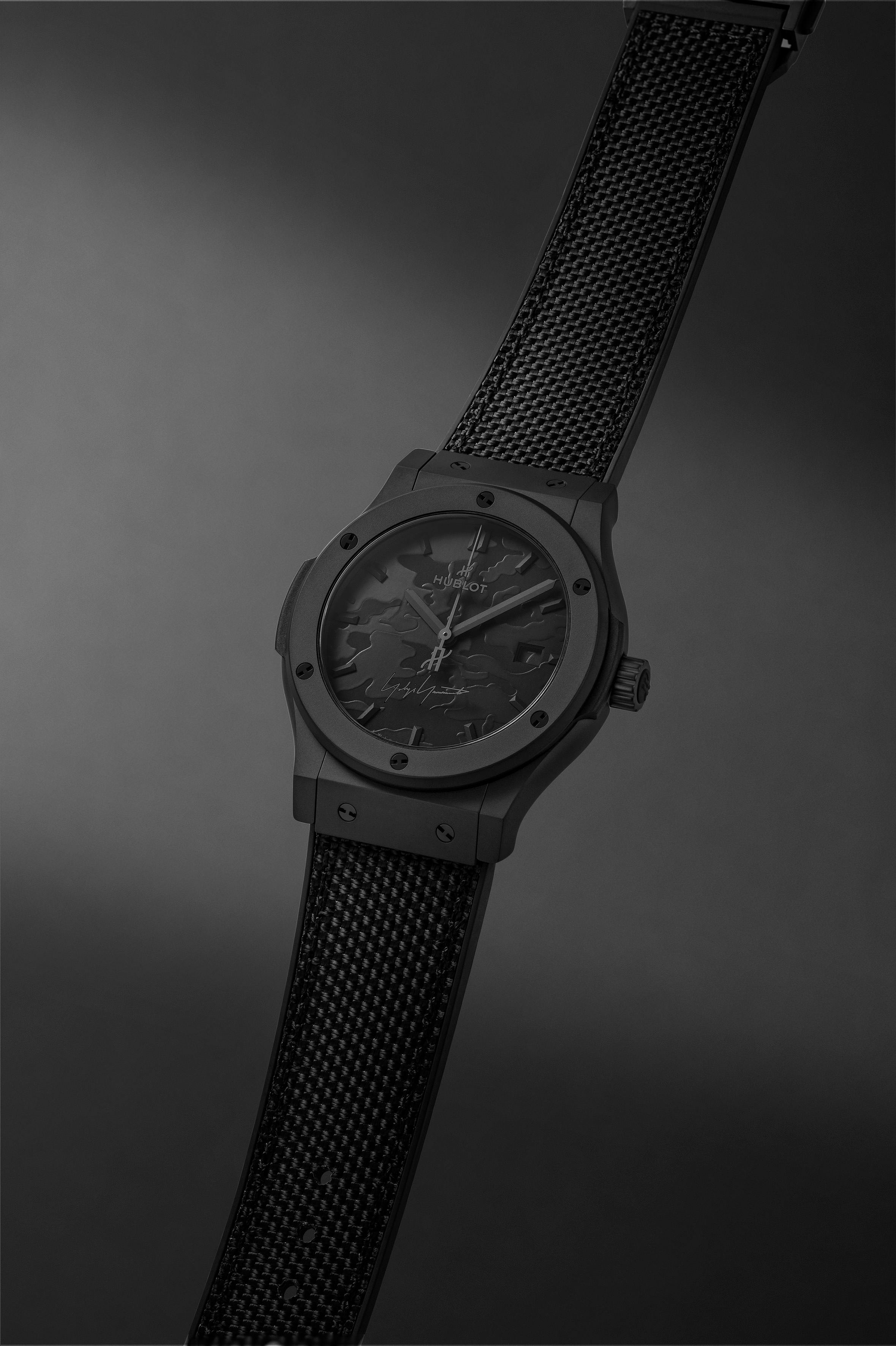 Yohji Yamamoto & Hublot's Classic Fusion Watch Purifies Form