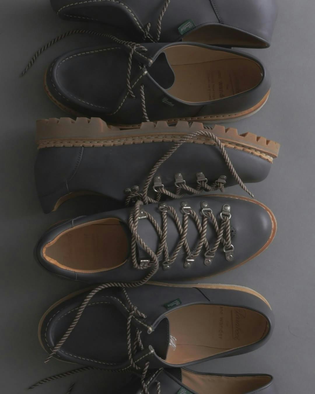 Why and wander Treats Paraboots Like Hiking Shoes