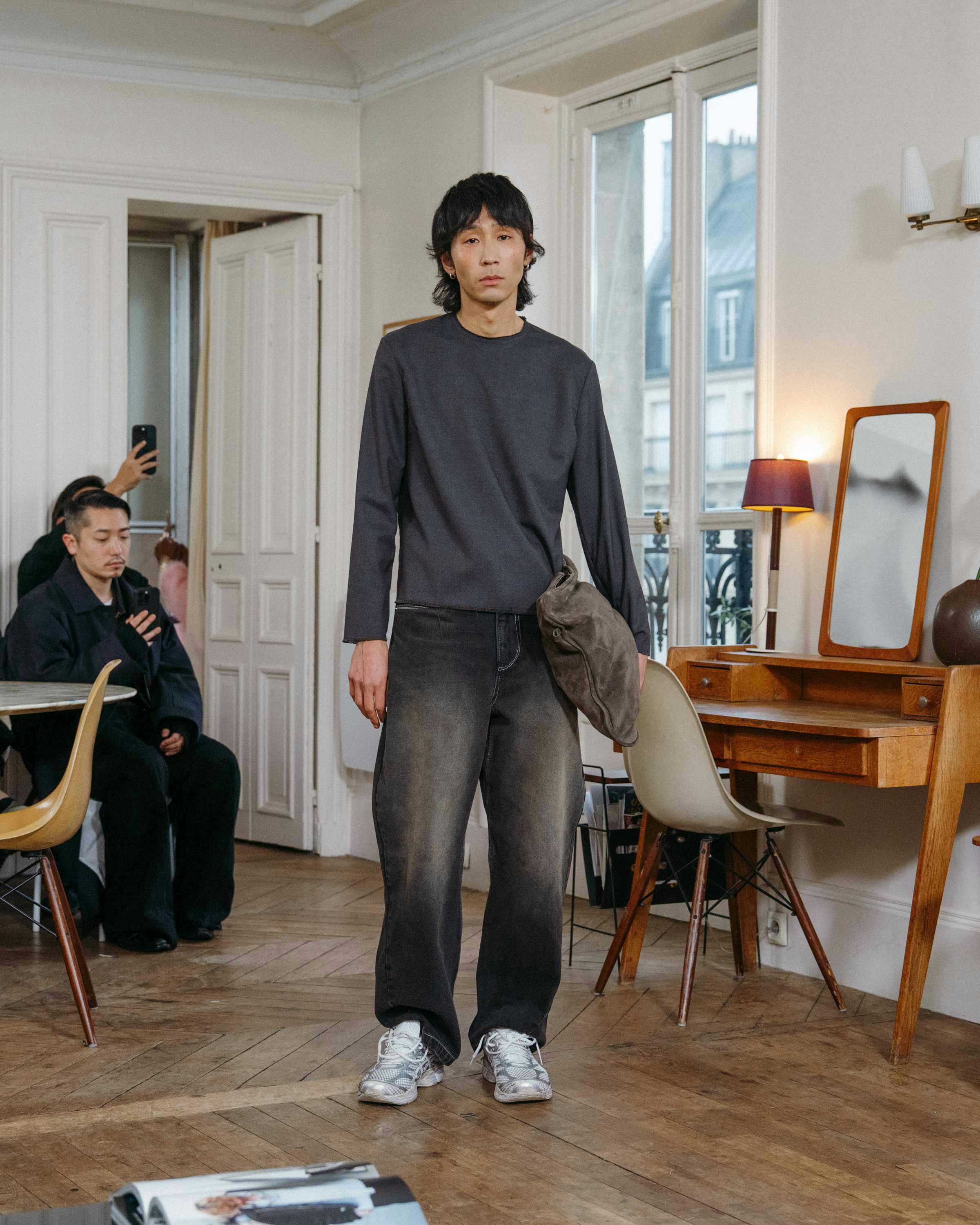 Camiel Fortgens Held a Runway Show In an Apartment