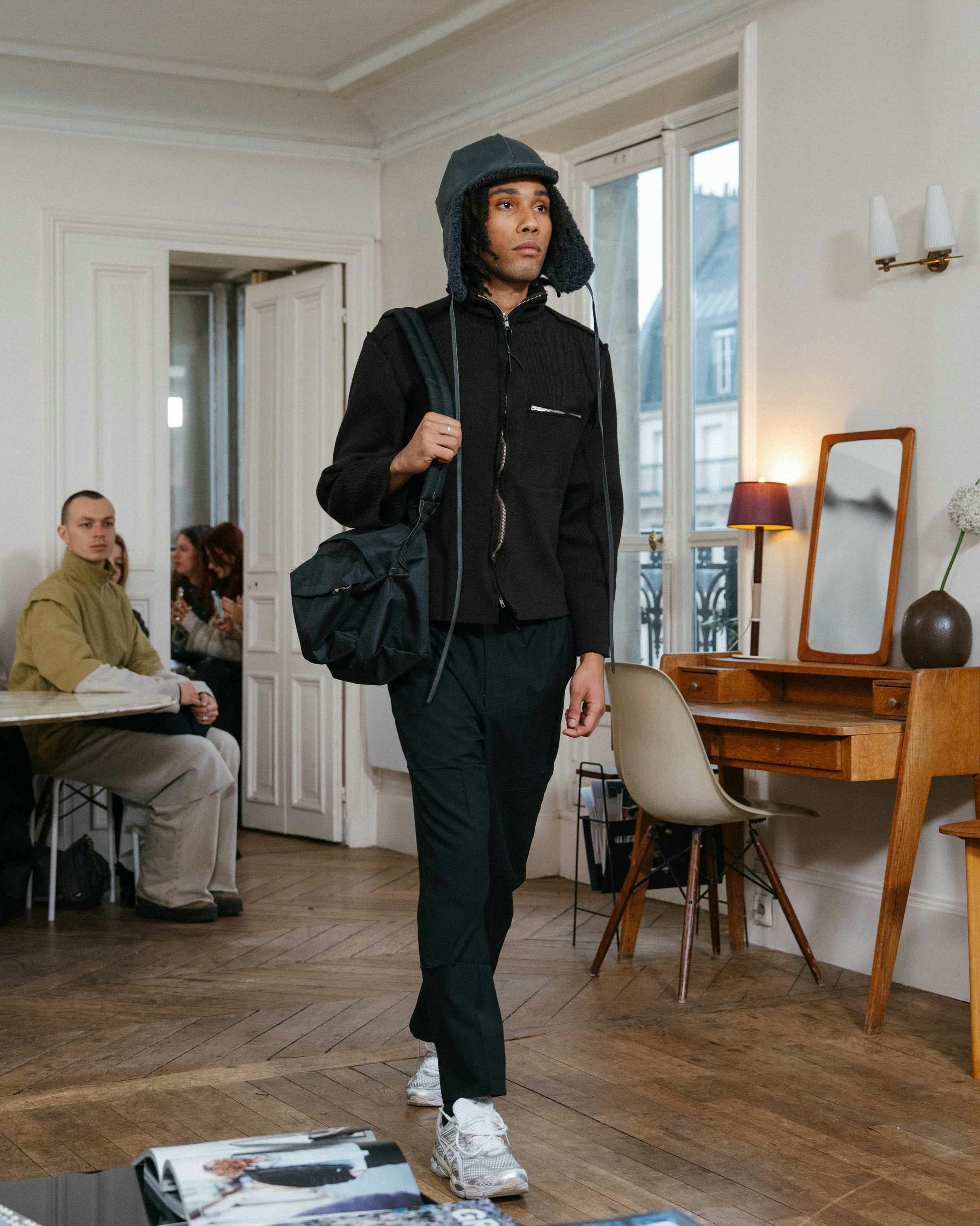 Camiel Fortgens Held a Runway Show In an Apartment