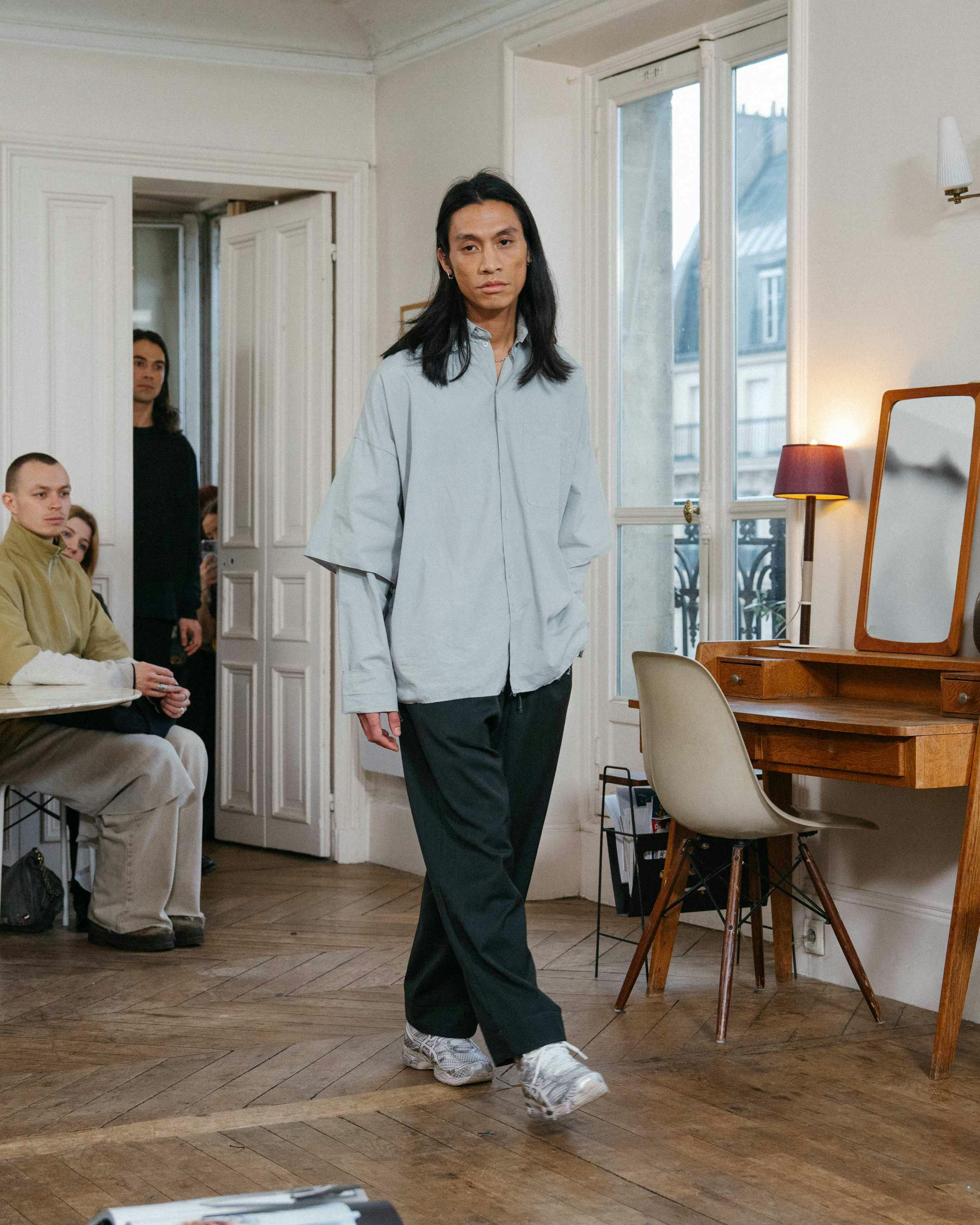 Camiel Fortgens Held a Runway Show In an Apartment