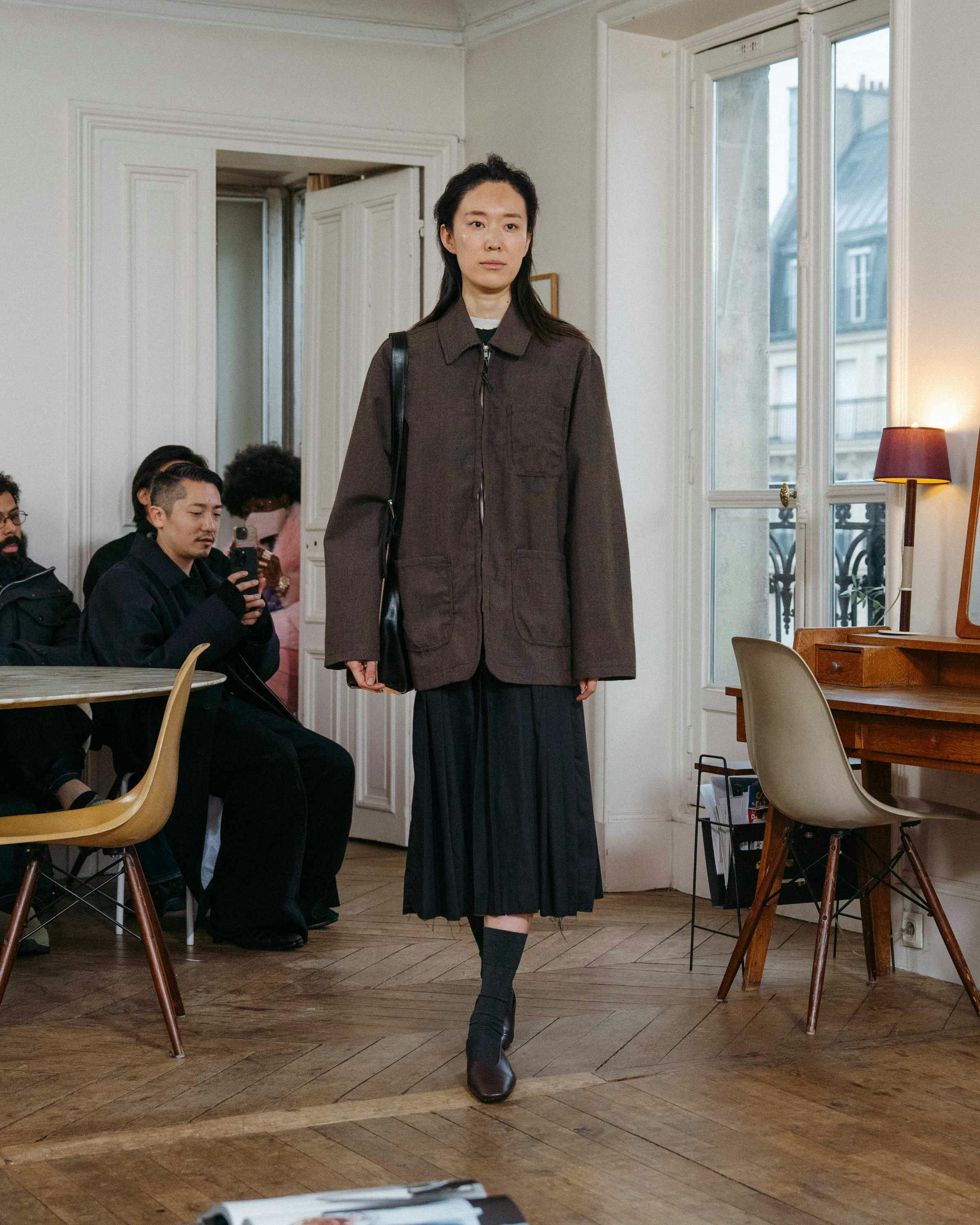 Camiel Fortgens Held a Runway Show In an Apartment
