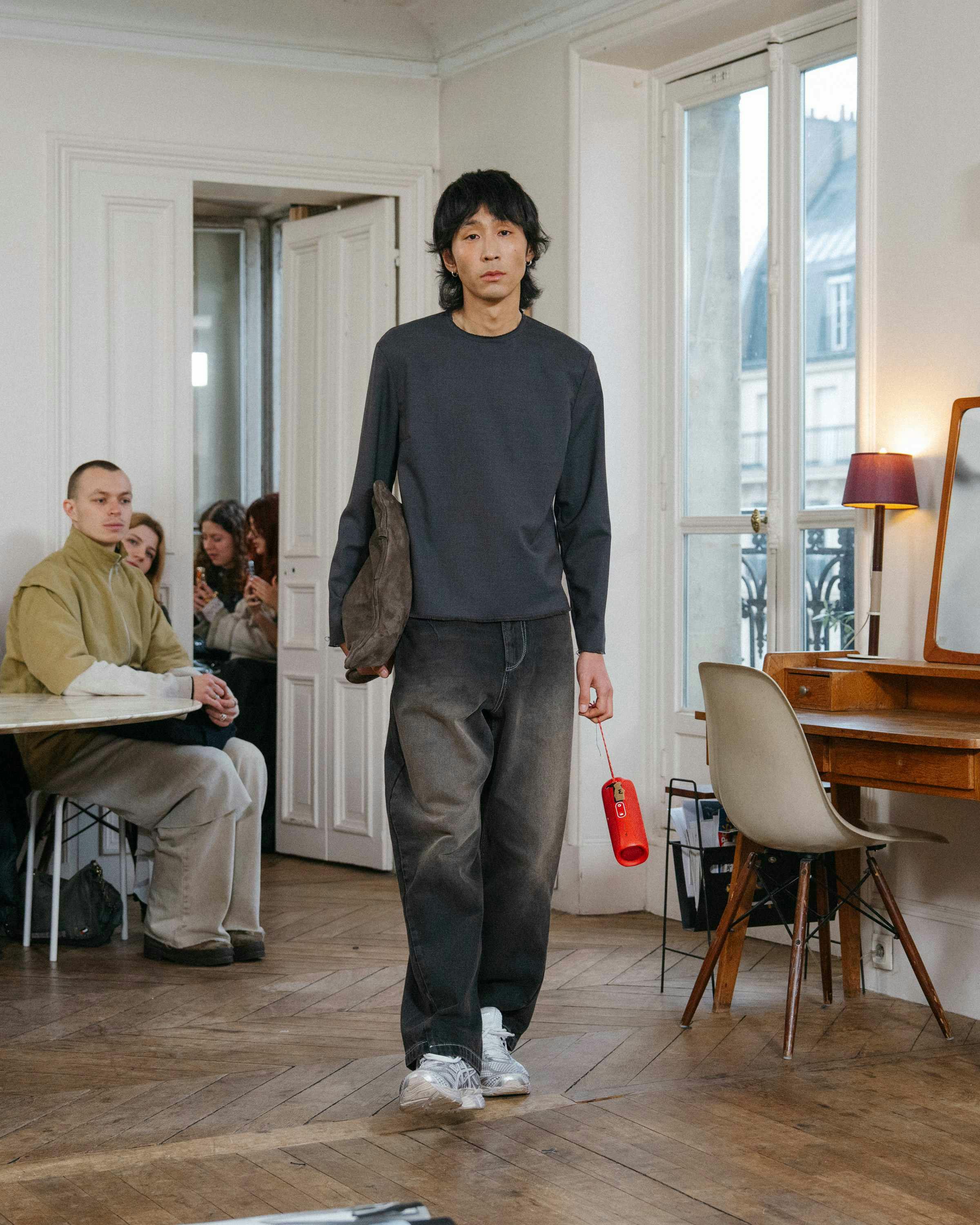 Camiel Fortgens Held a Runway Show In an Apartment