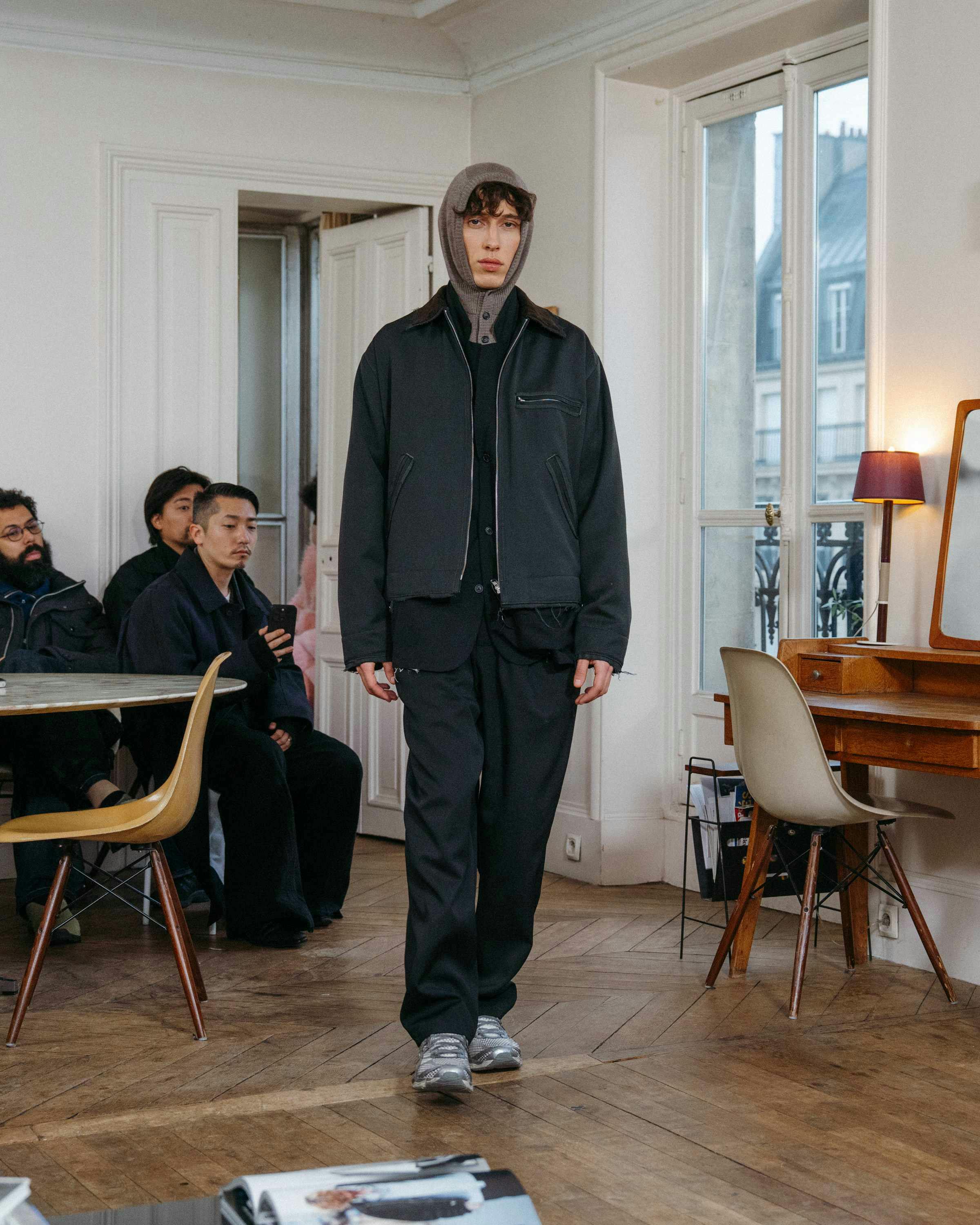 Camiel Fortgens Held a Runway Show In an Apartment