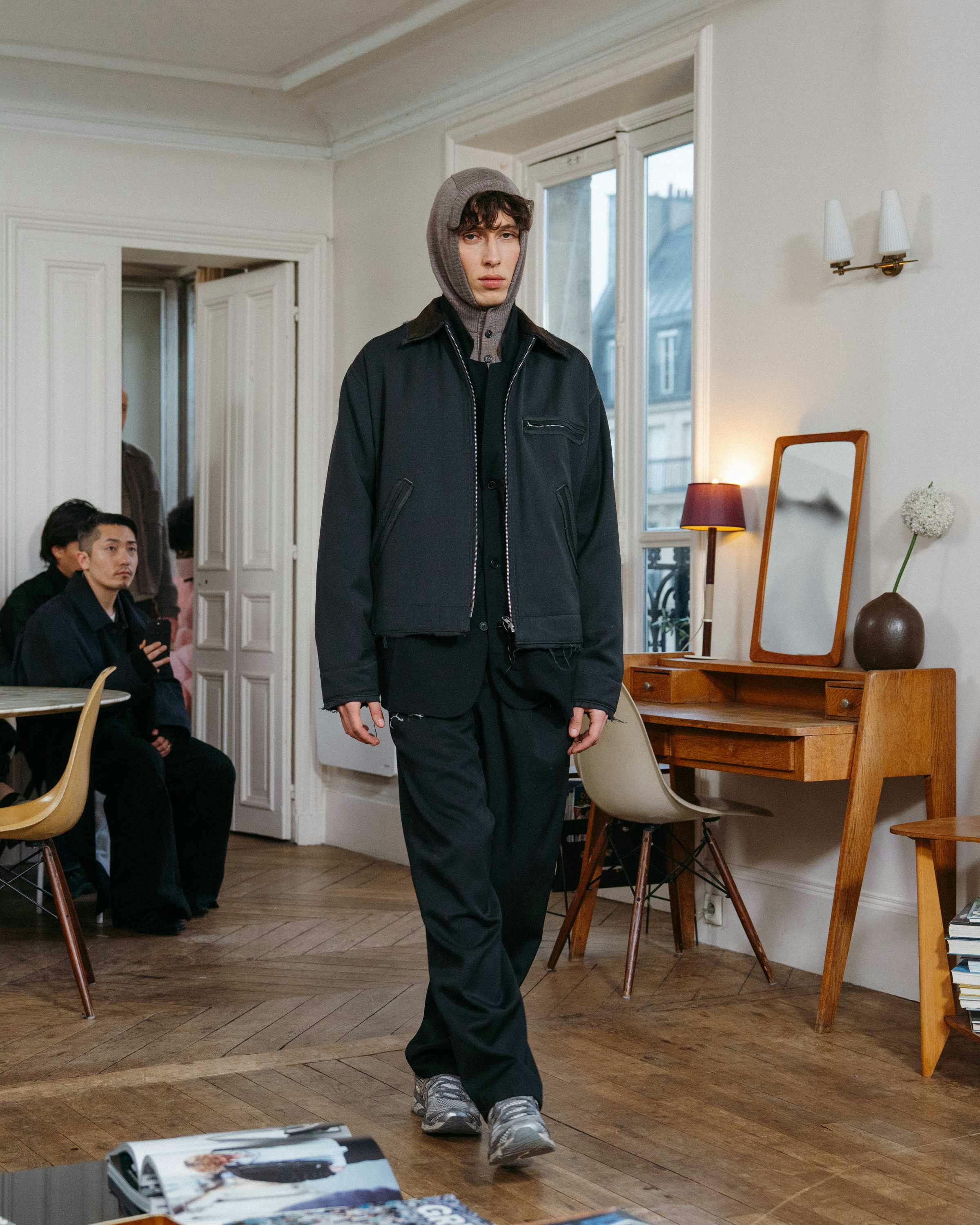 Camiel Fortgens Held a Runway Show In an Apartment