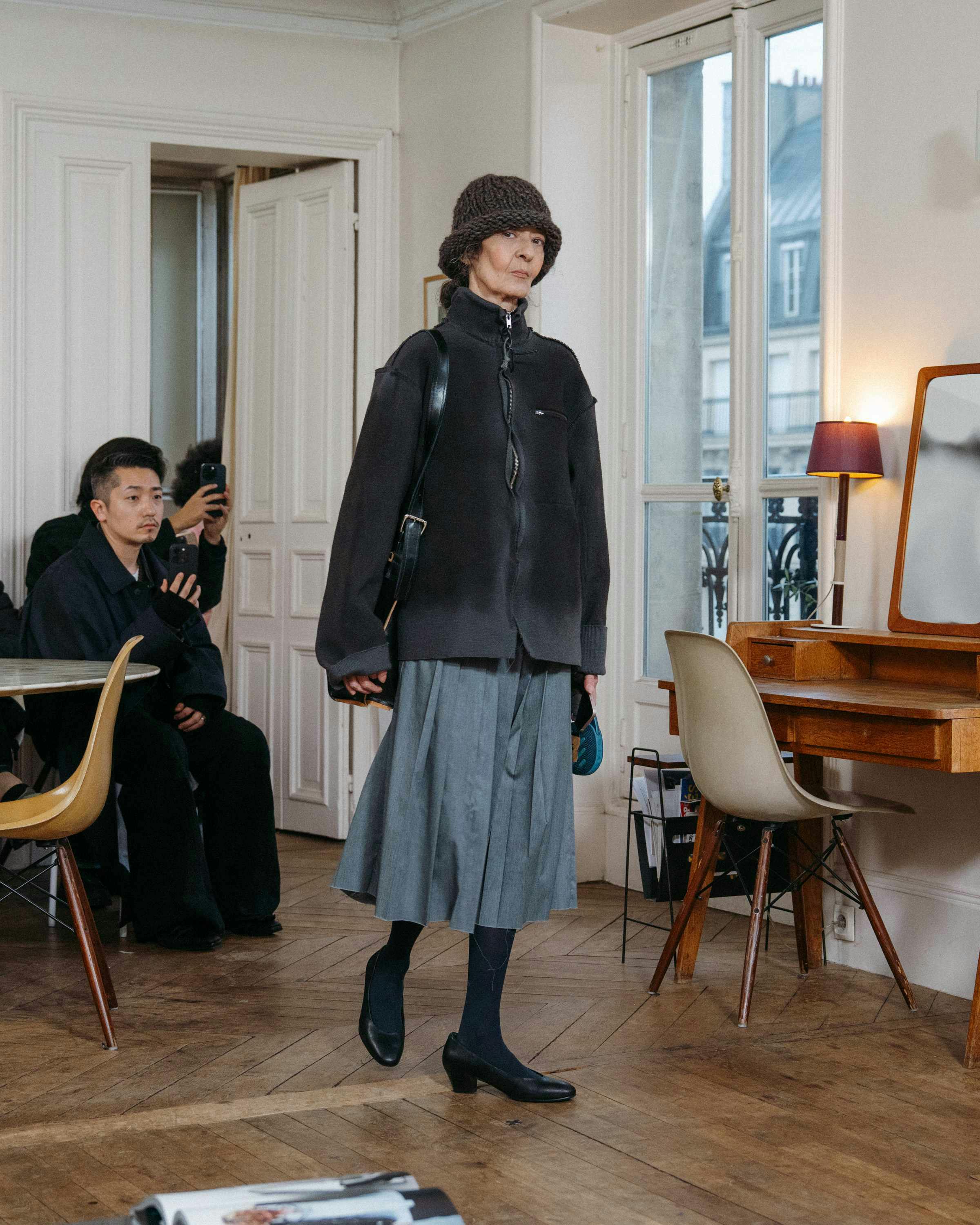 Camiel Fortgens Held a Runway Show In an Apartment