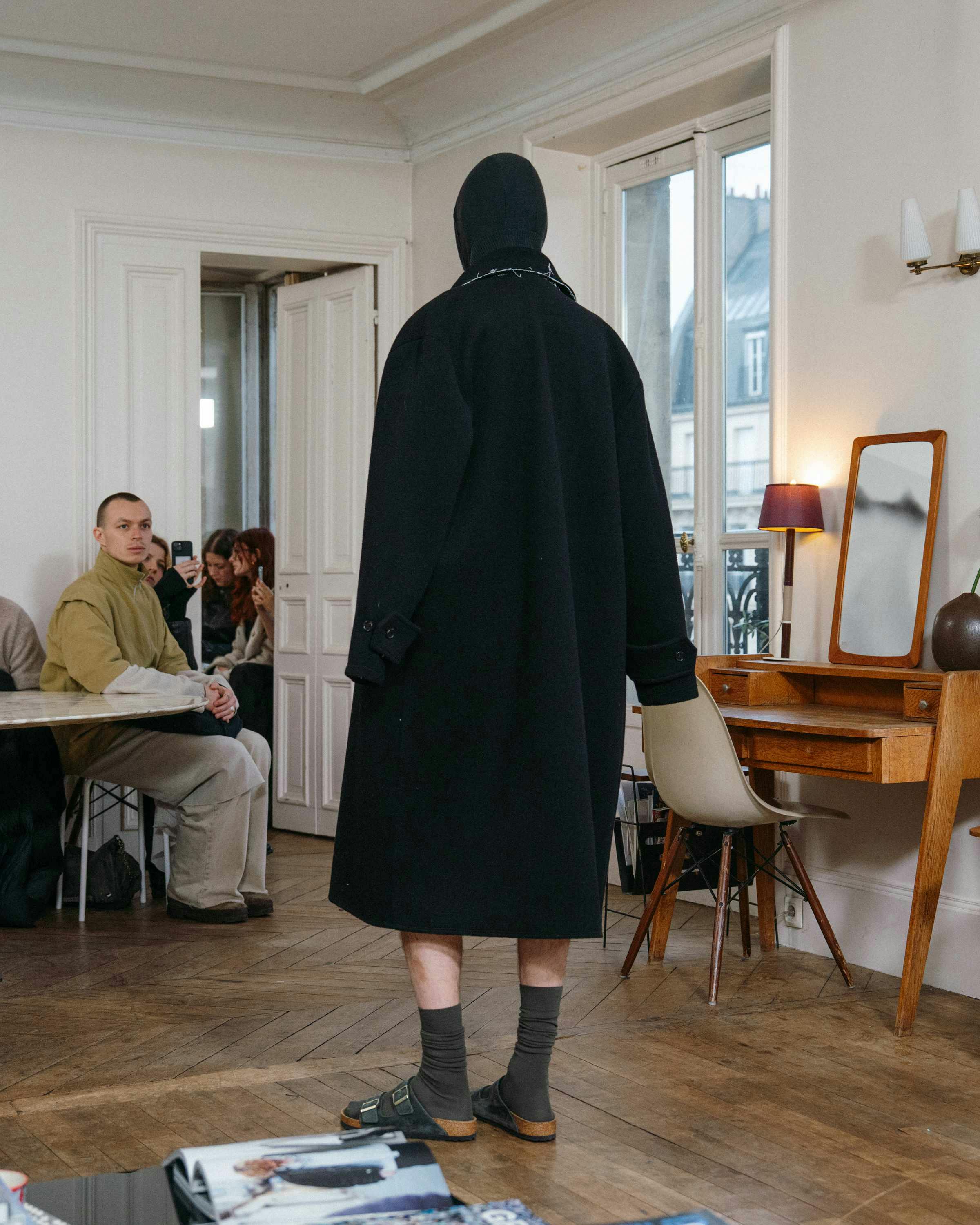 Camiel Fortgens Held a Runway Show In an Apartment
