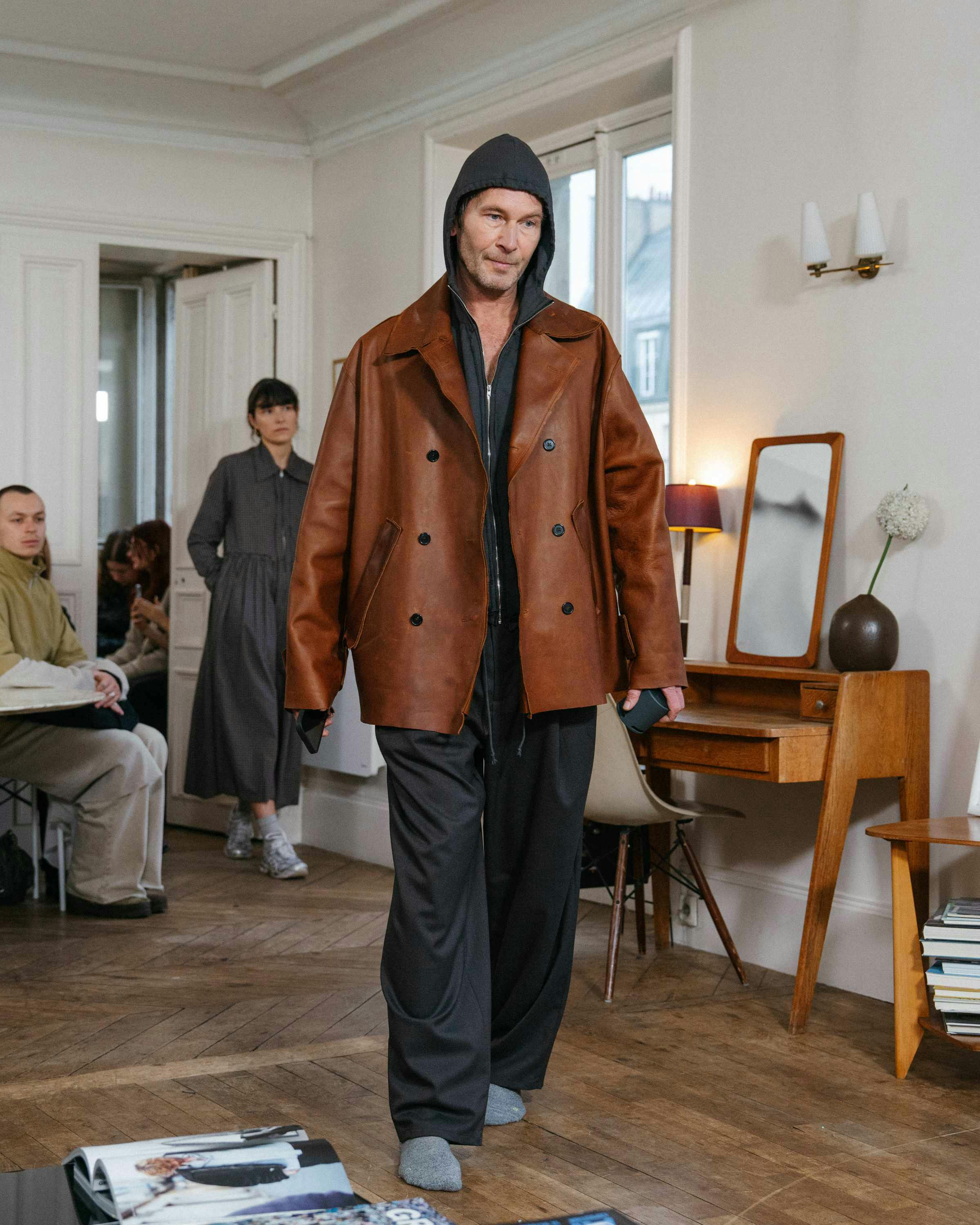 Camiel Fortgens Held a Runway Show In an Apartment