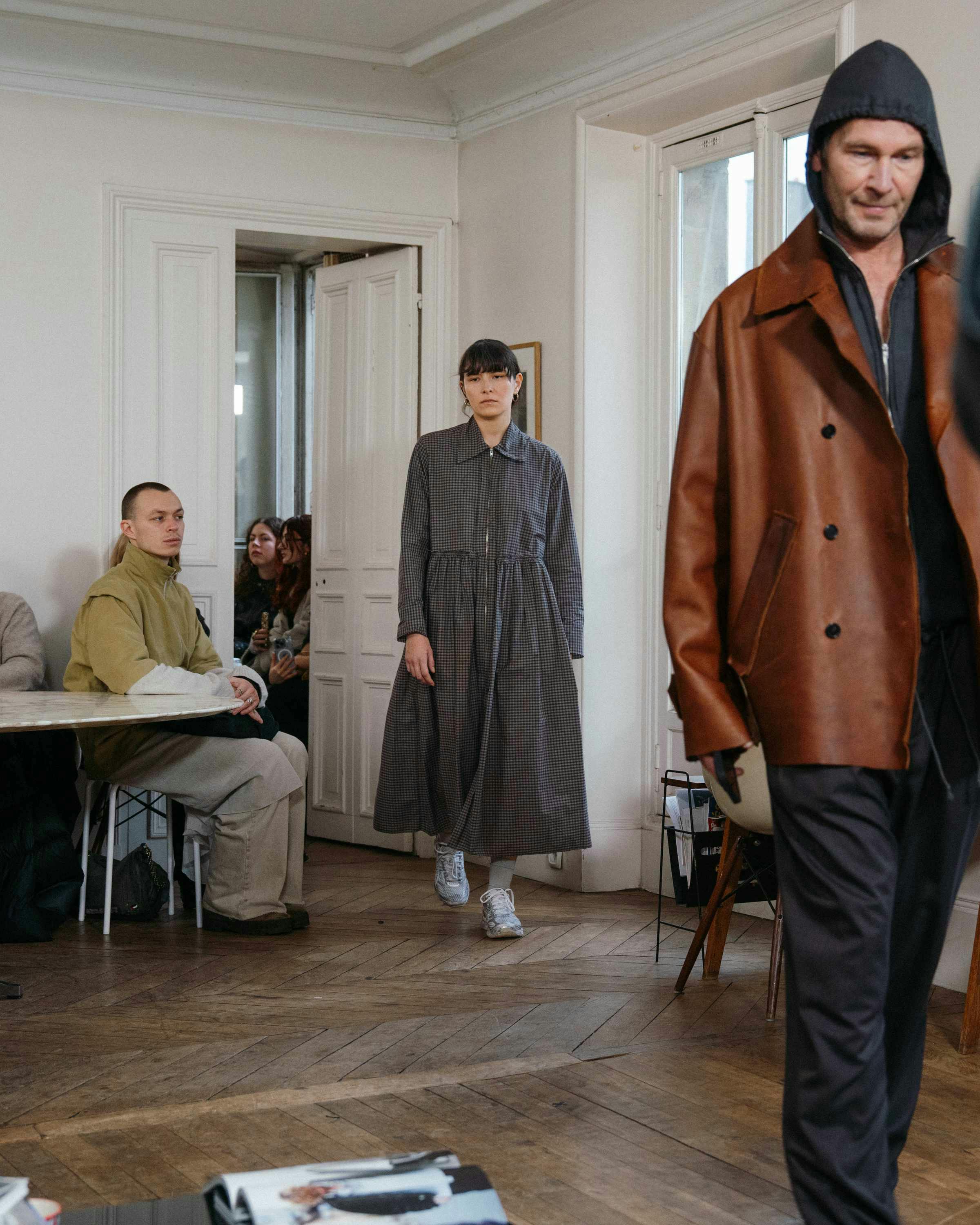 Camiel Fortgens Held a Runway Show In an Apartment