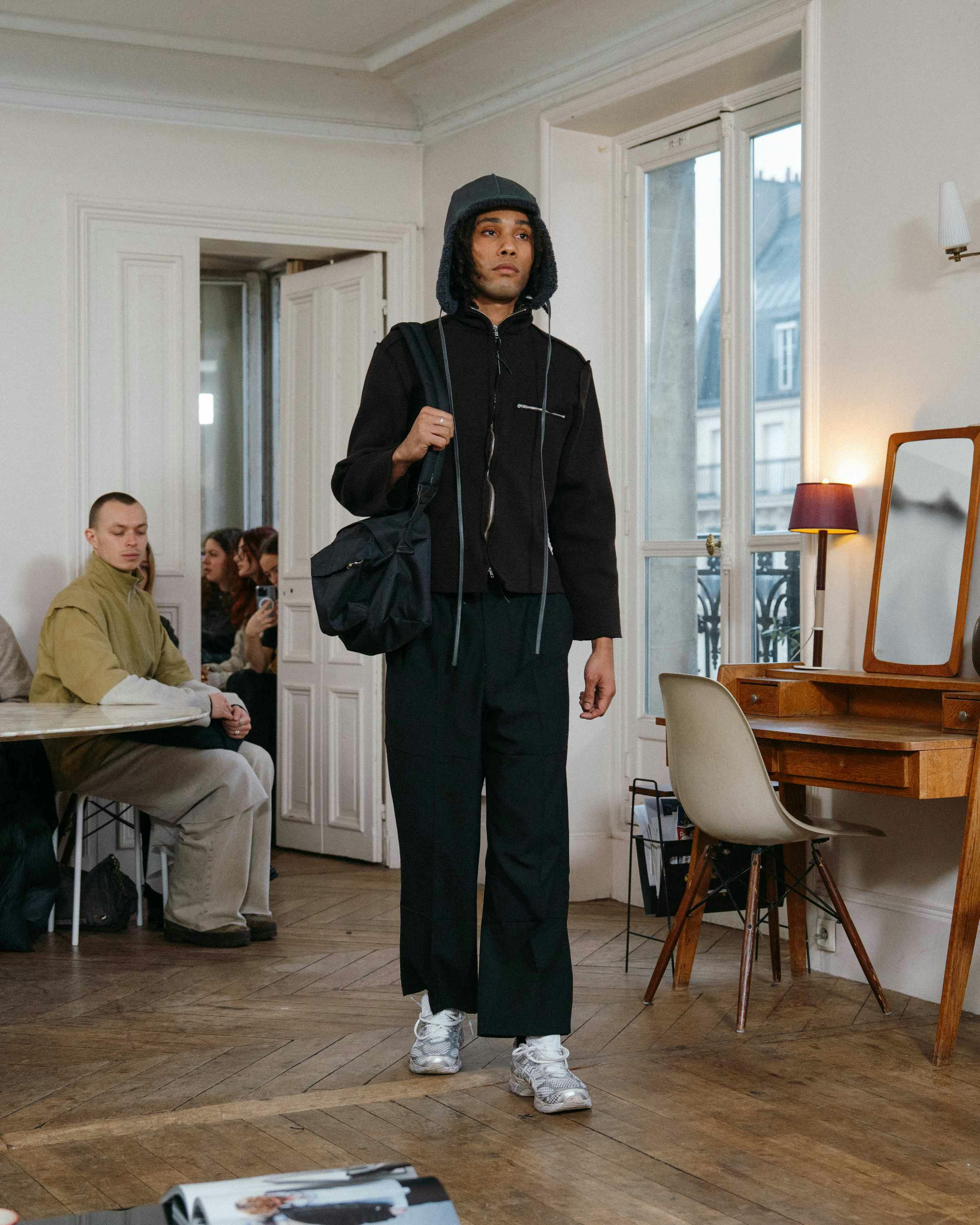 Camiel Fortgens Held a Runway Show In an Apartment