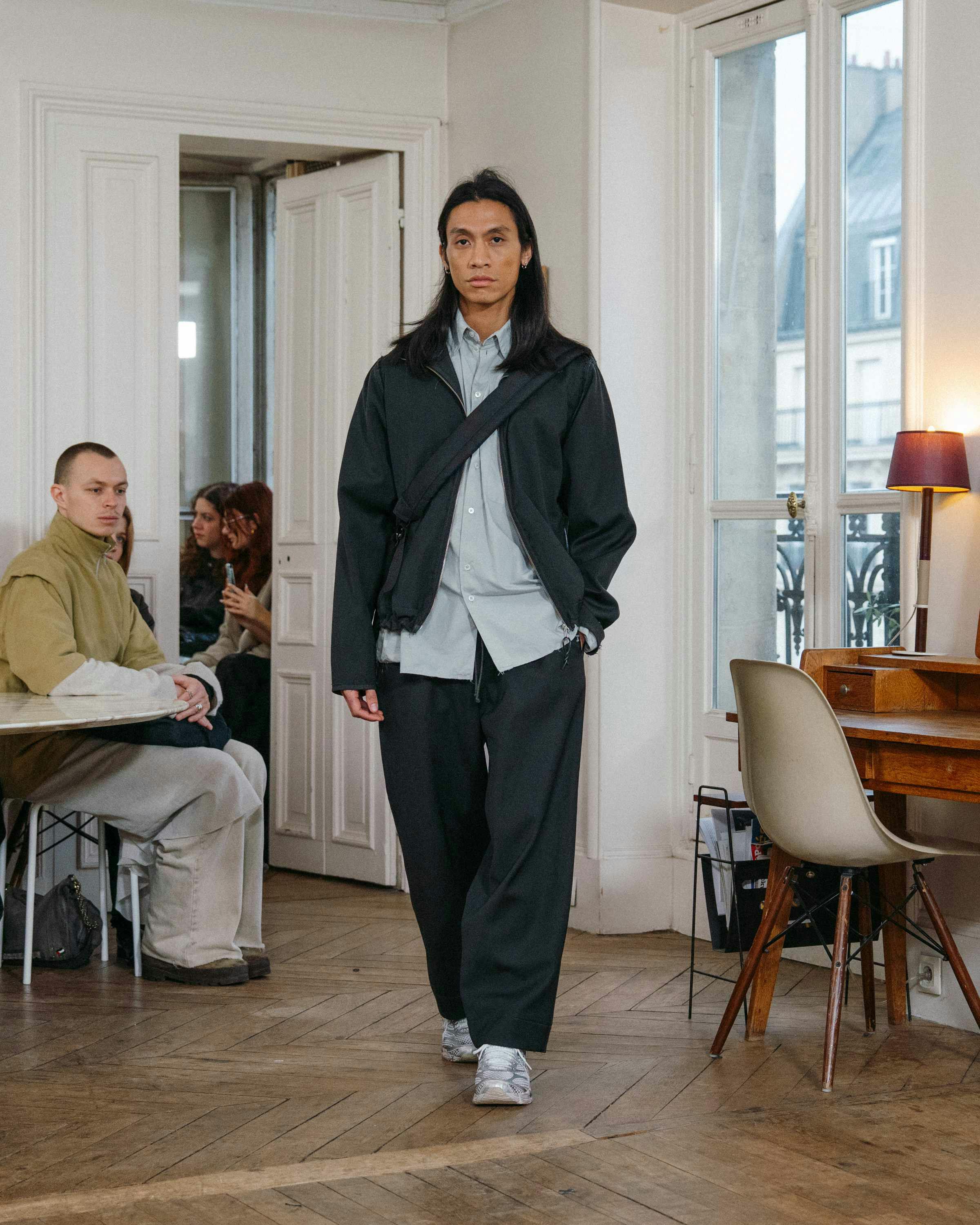 Camiel Fortgens Held a Runway Show In an Apartment