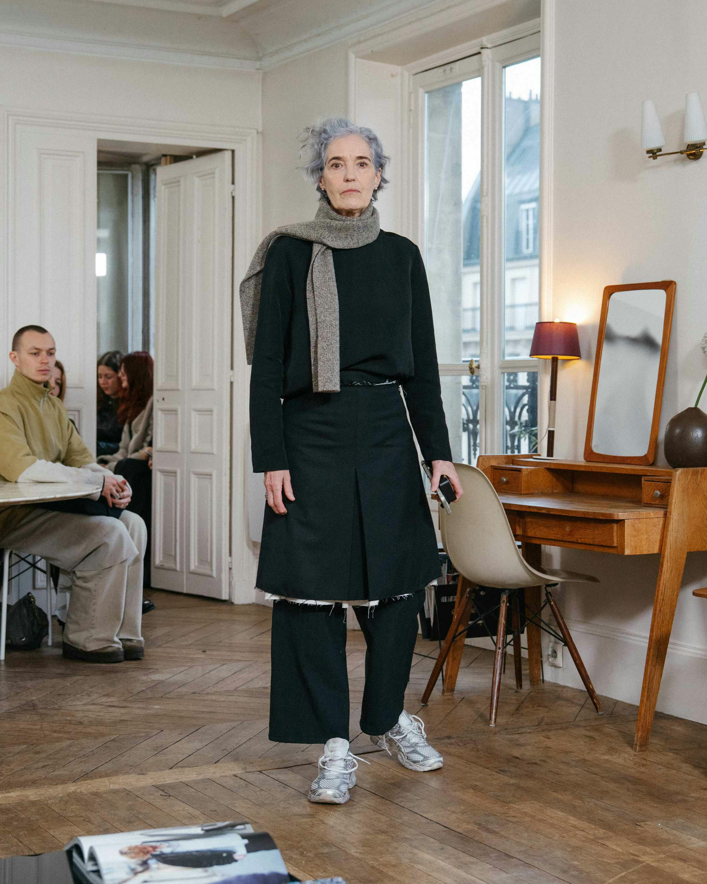 Camiel Fortgens Held a Runway Show In an Apartment