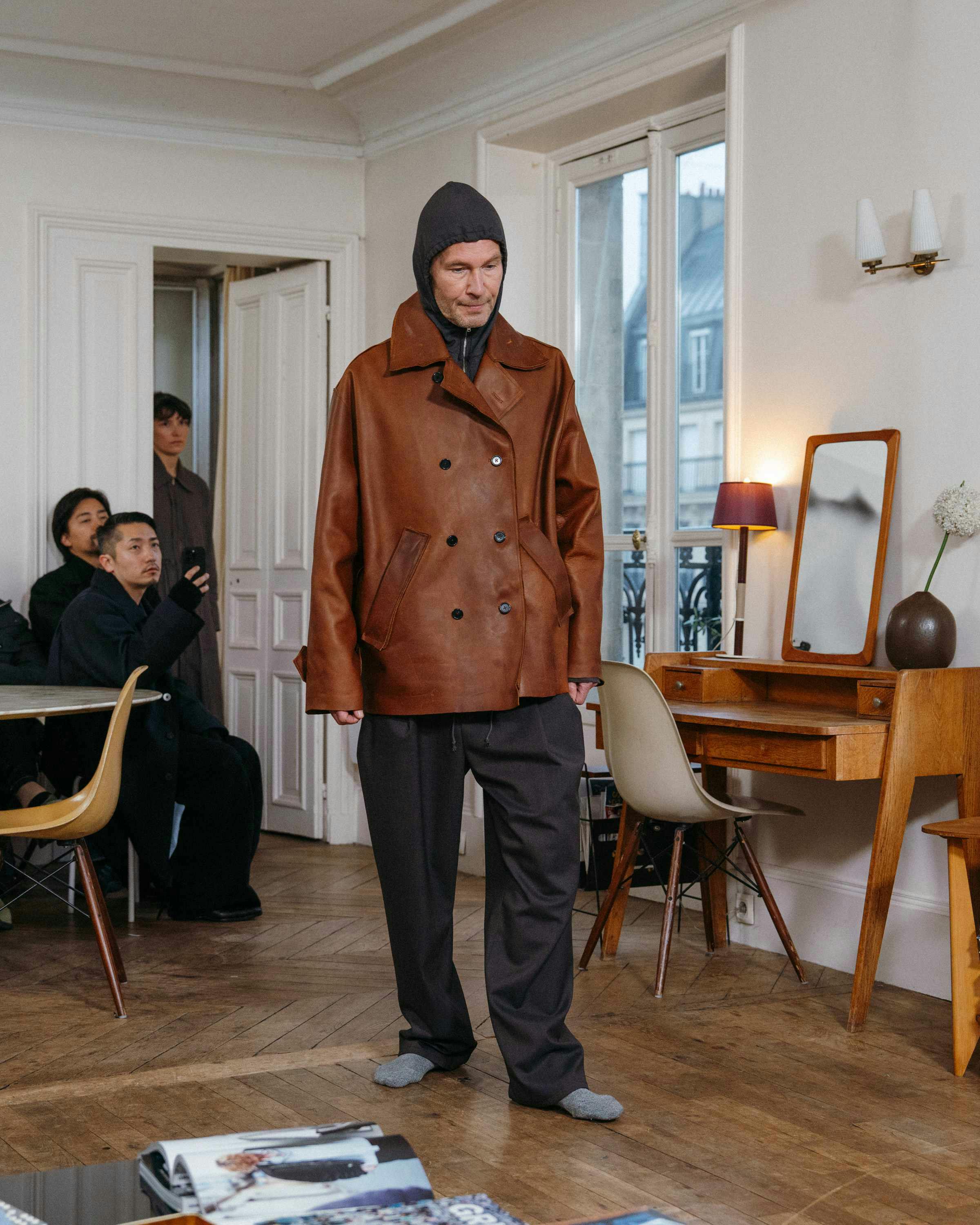 Camiel Fortgens Held a Runway Show In an Apartment