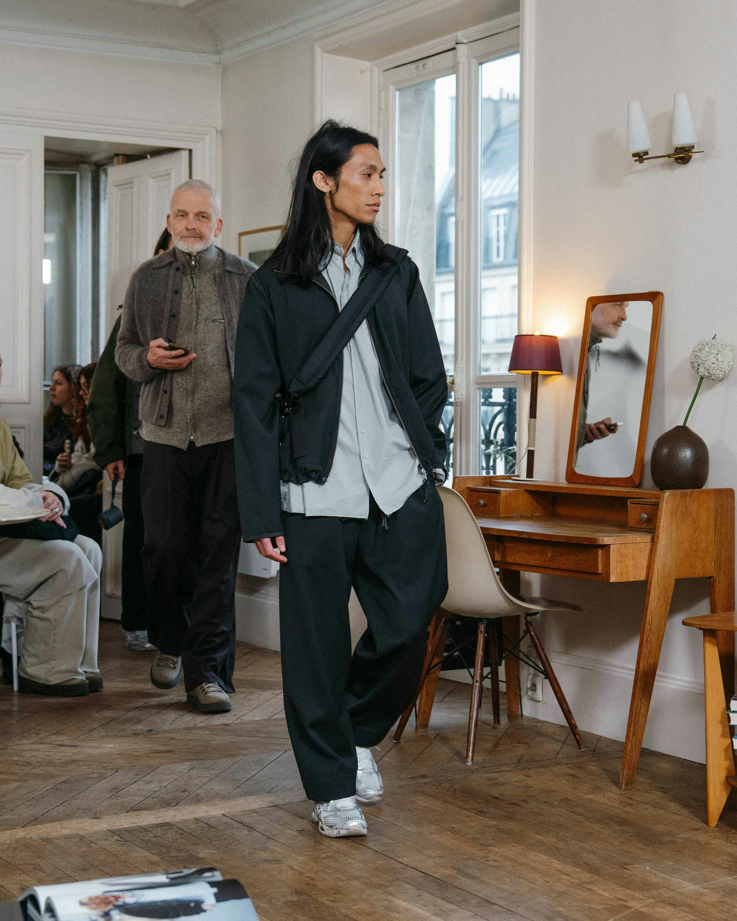Camiel Fortgens Held a Runway Show In an Apartment