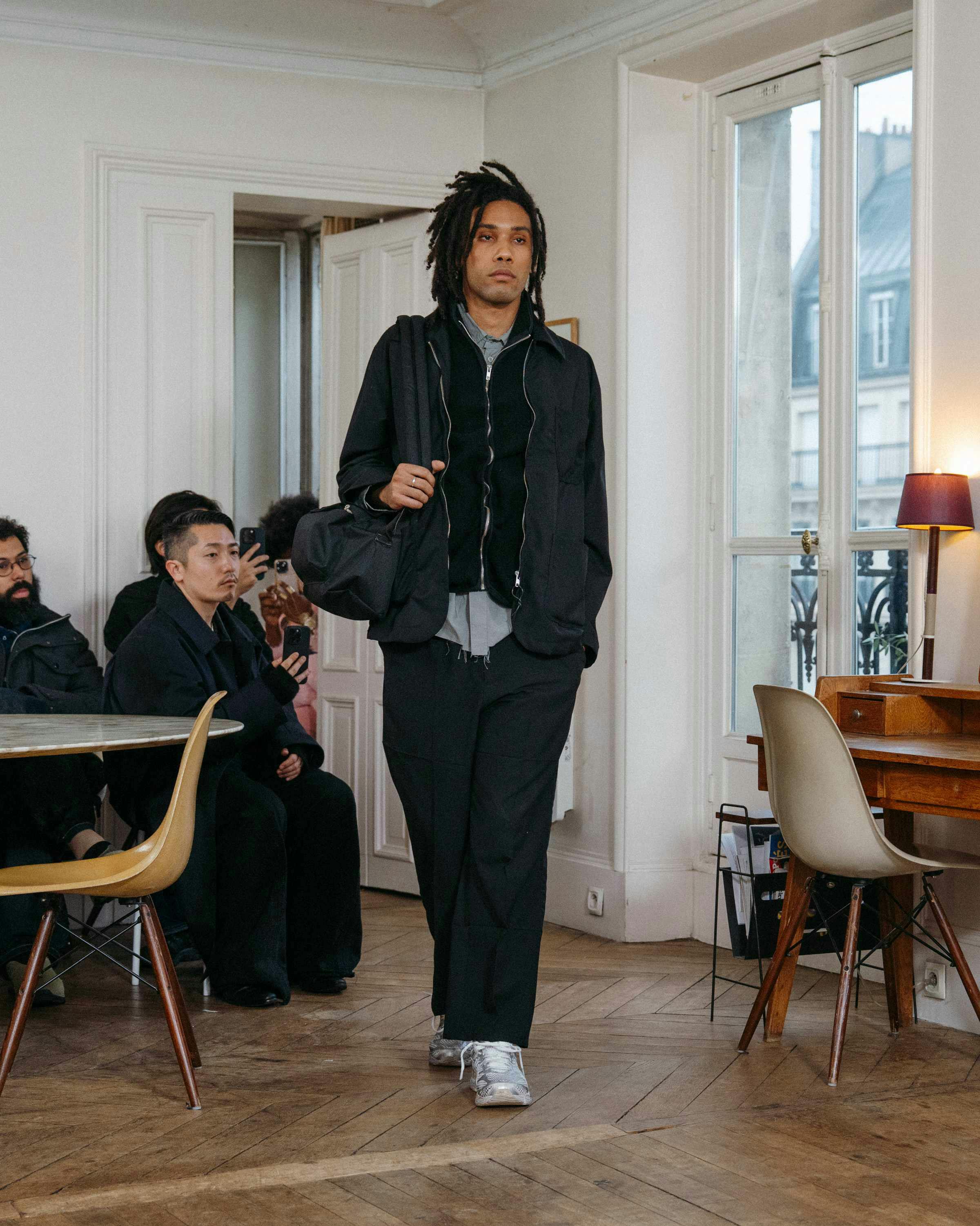 Camiel Fortgens Held a Runway Show In an Apartment