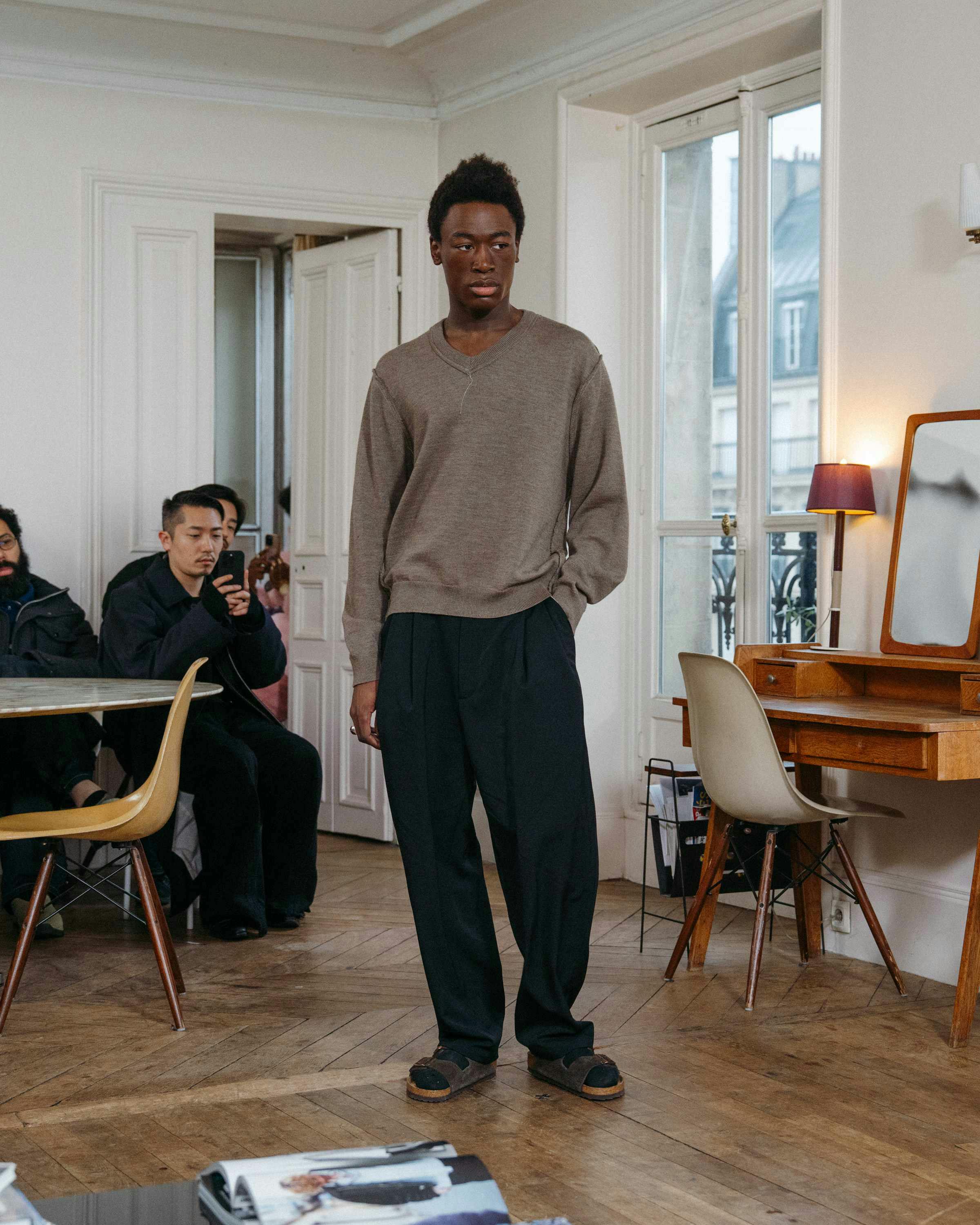 Camiel Fortgens Held a Runway Show In an Apartment