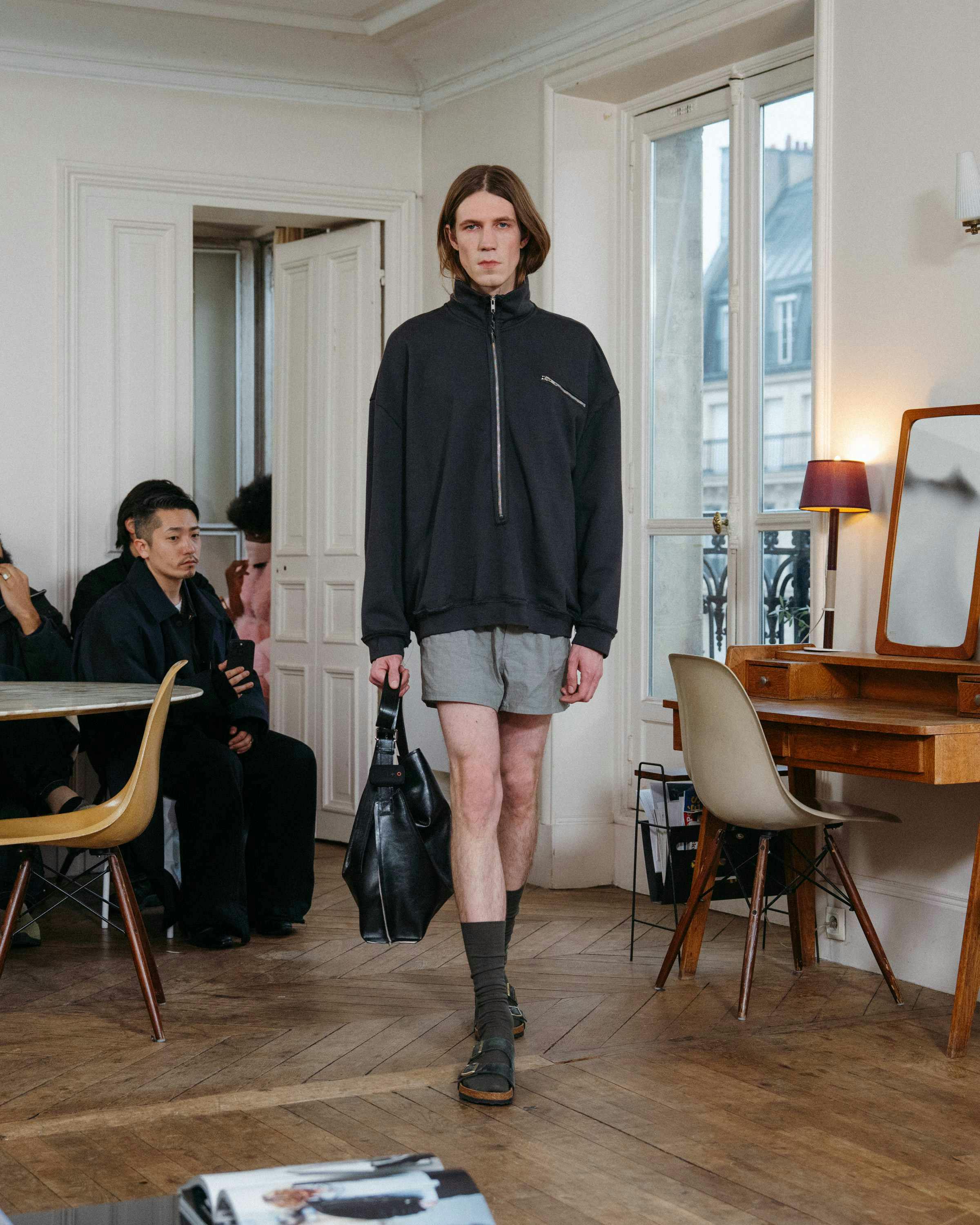 Camiel Fortgens Held a Runway Show In an Apartment