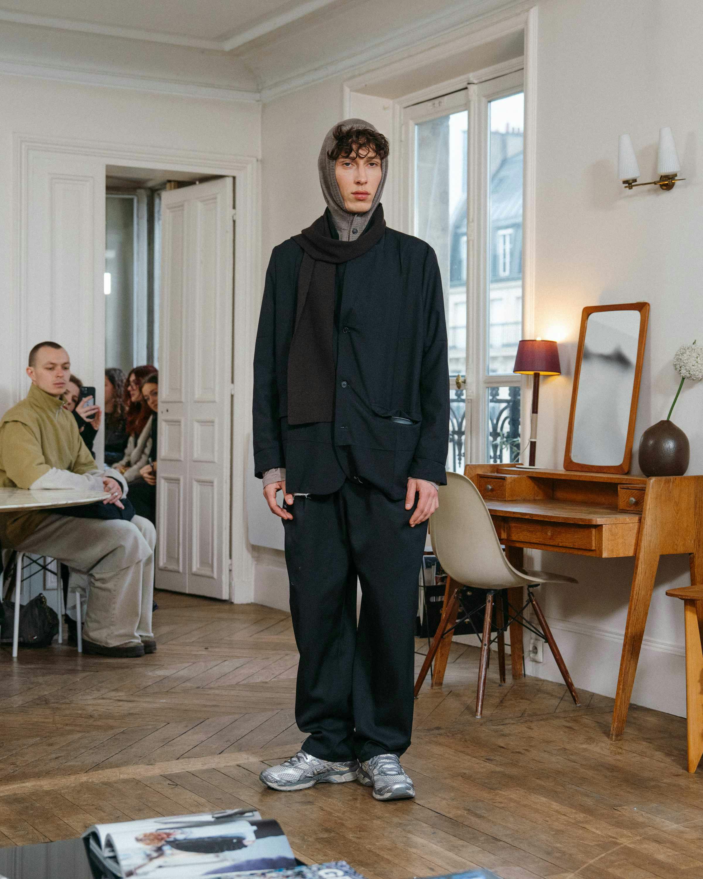 Camiel Fortgens Held a Runway Show In an Apartment