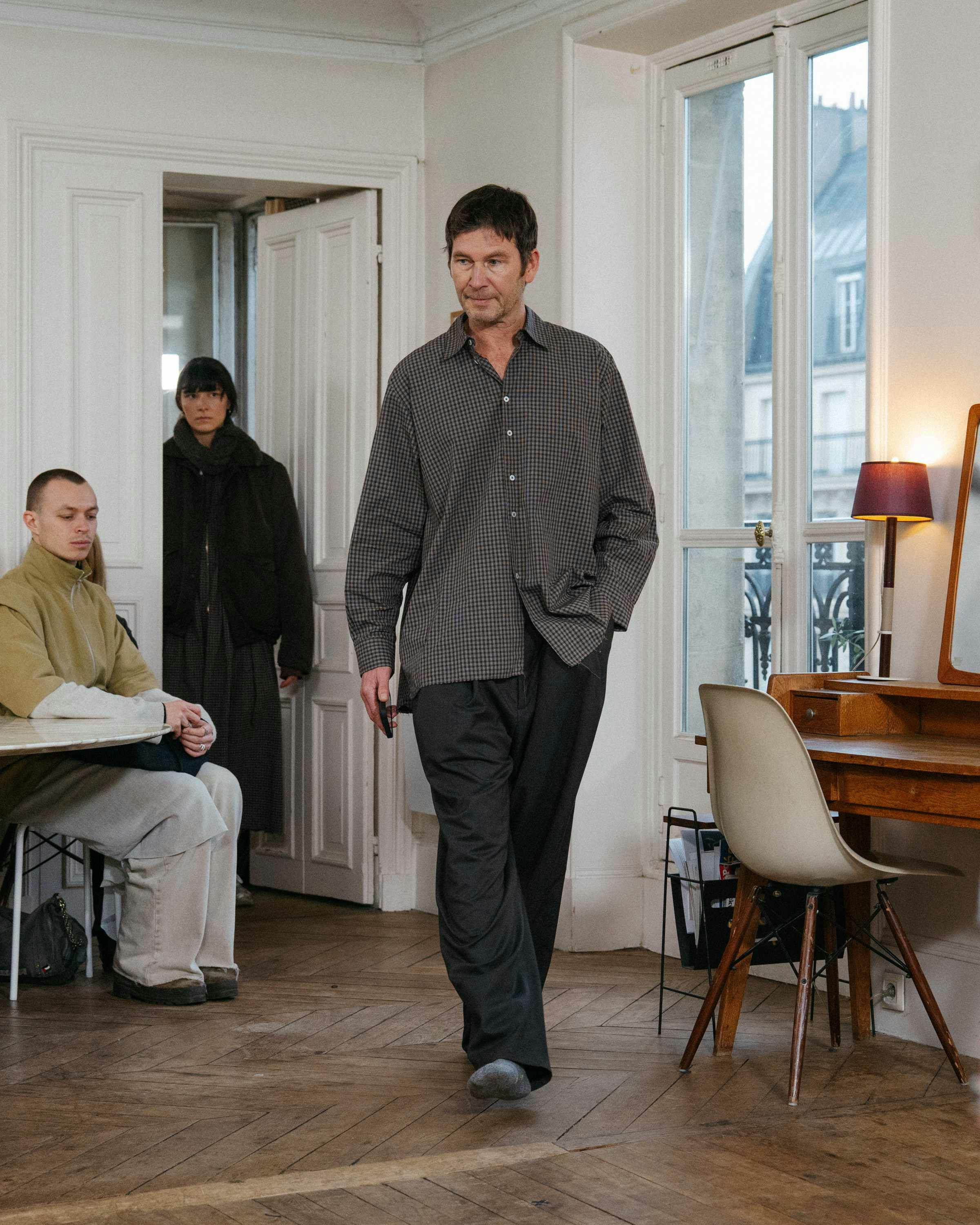 Camiel Fortgens Held a Runway Show In an Apartment